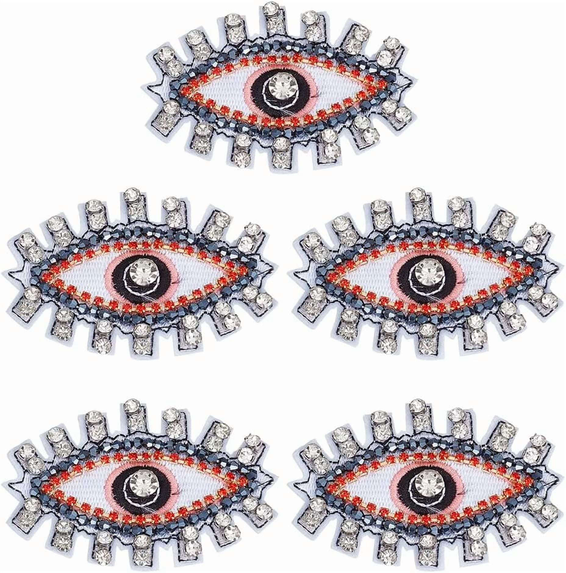 5 Pcs Patches Sewing on Beading Patches Felt Appliques Patch Decorative ...