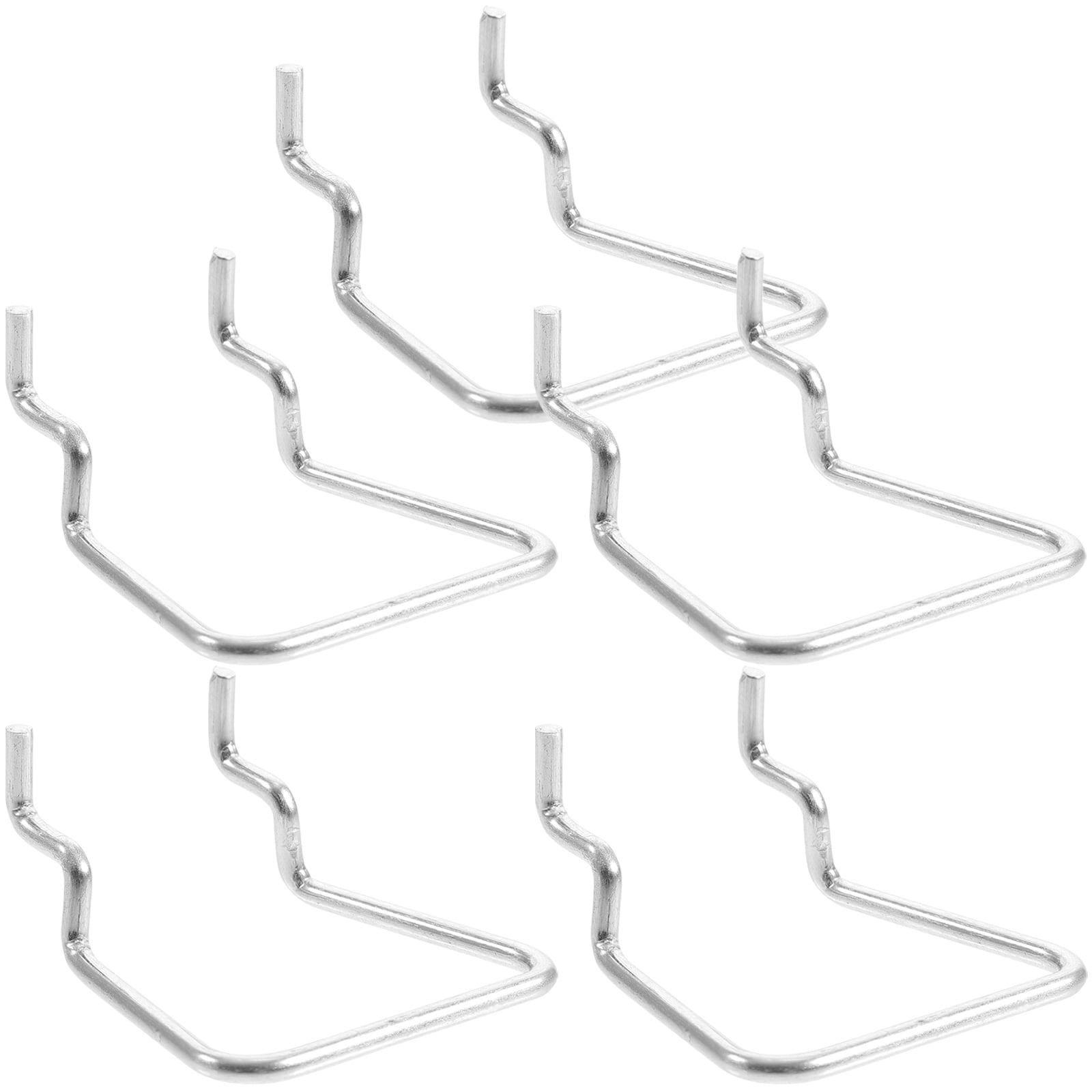 5 Pcs Peg Board Hook Workshop Pegboard Cup Holder Flat Garage Craft ...