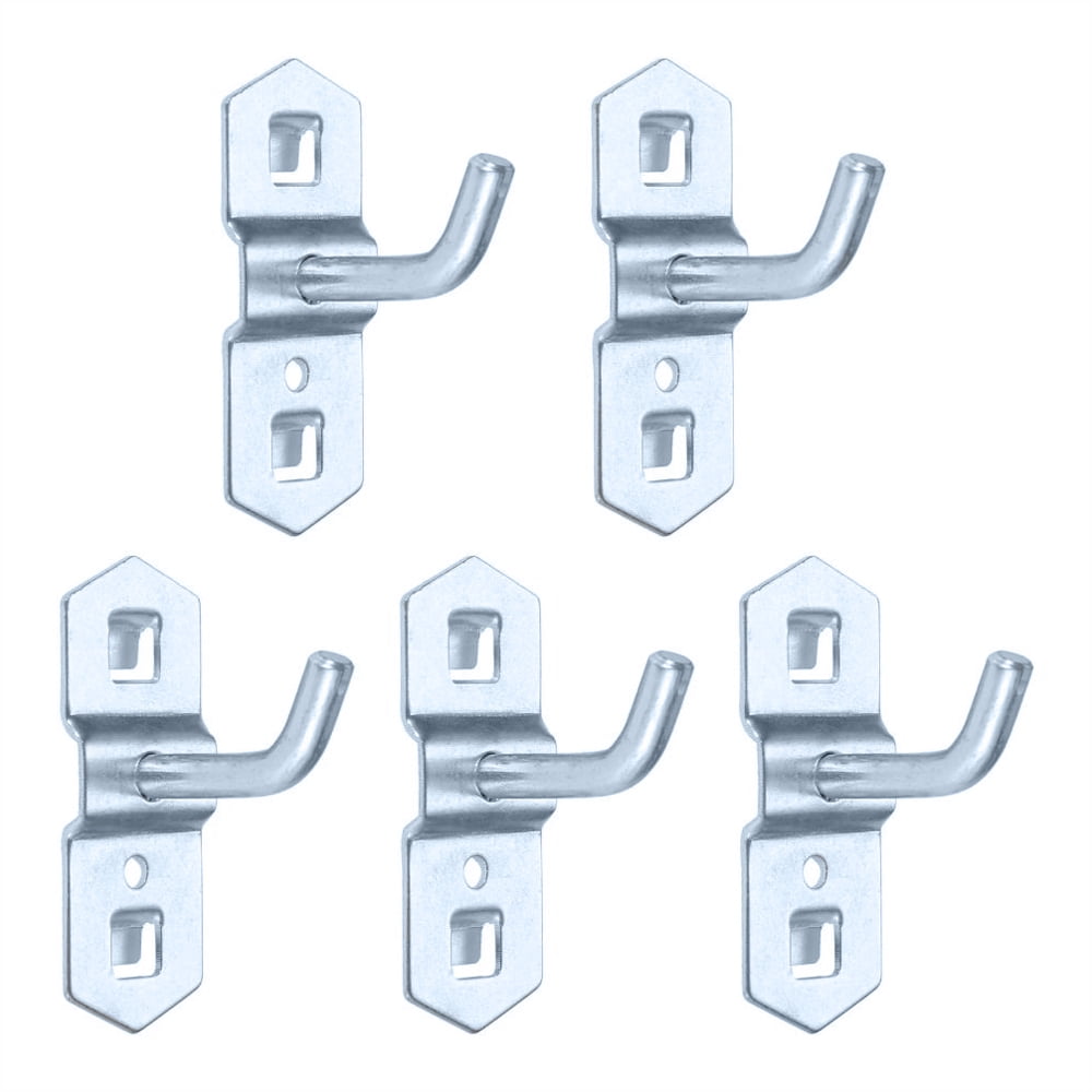 5 Pcs Pegboard Hook,Wall-Mounted Hole Board Hook,for Garage ...