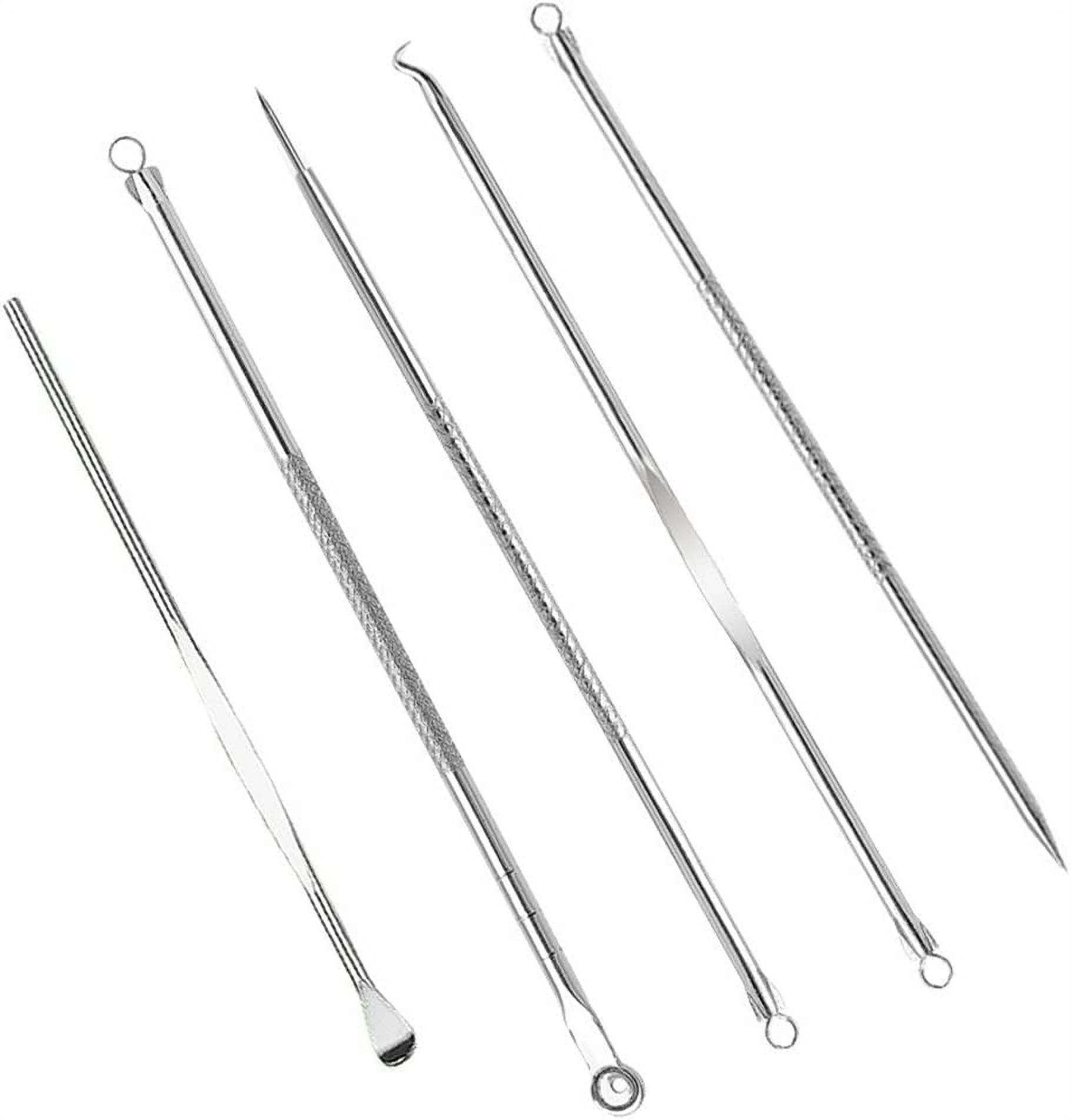 5 Pcs Pimple Popper Tool Kit,Blackhead Remover Tool Blackhead Extractor ...
