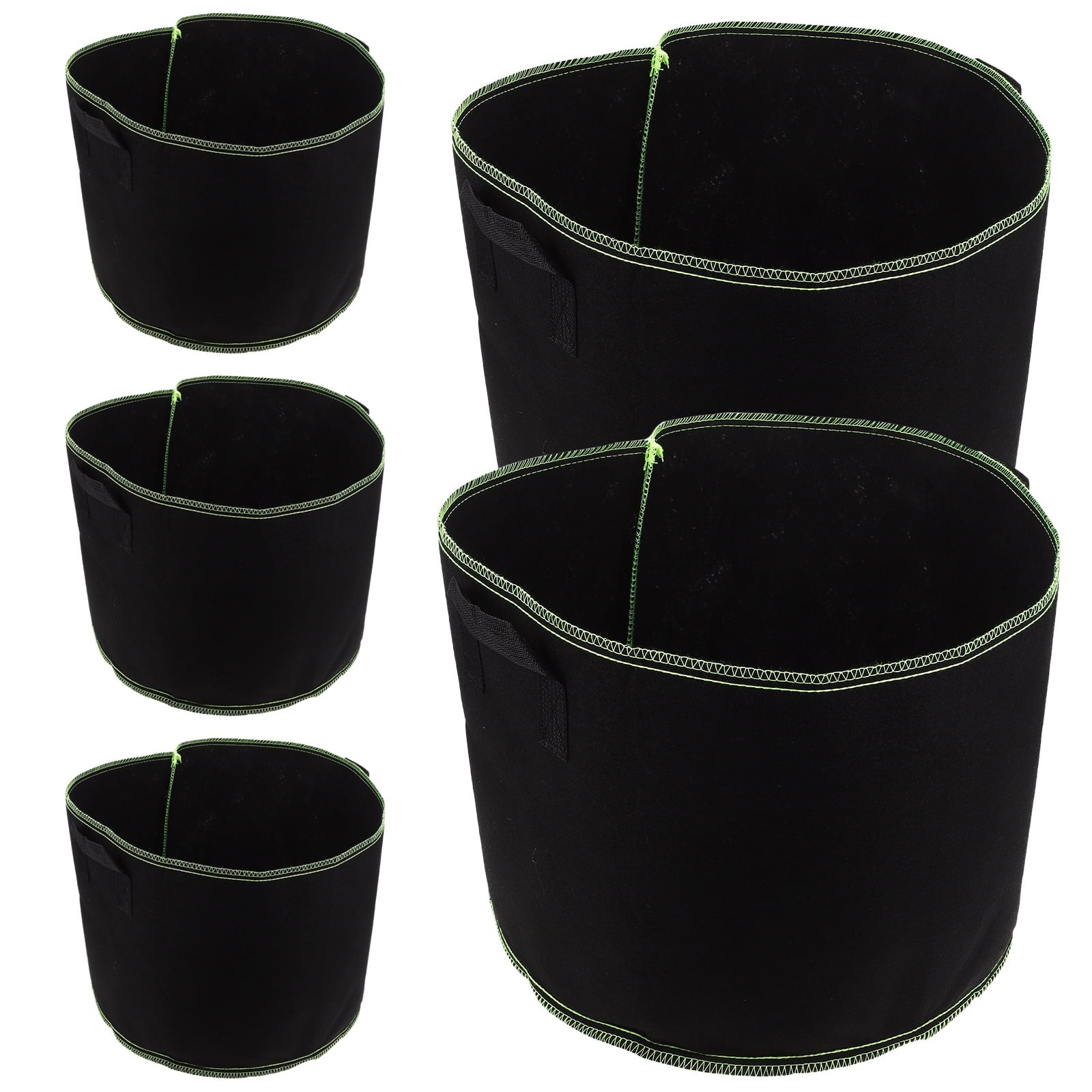 5 Pcs Plant Growing Bag Potato Planting Bag Non-woven Planter Aeration ...