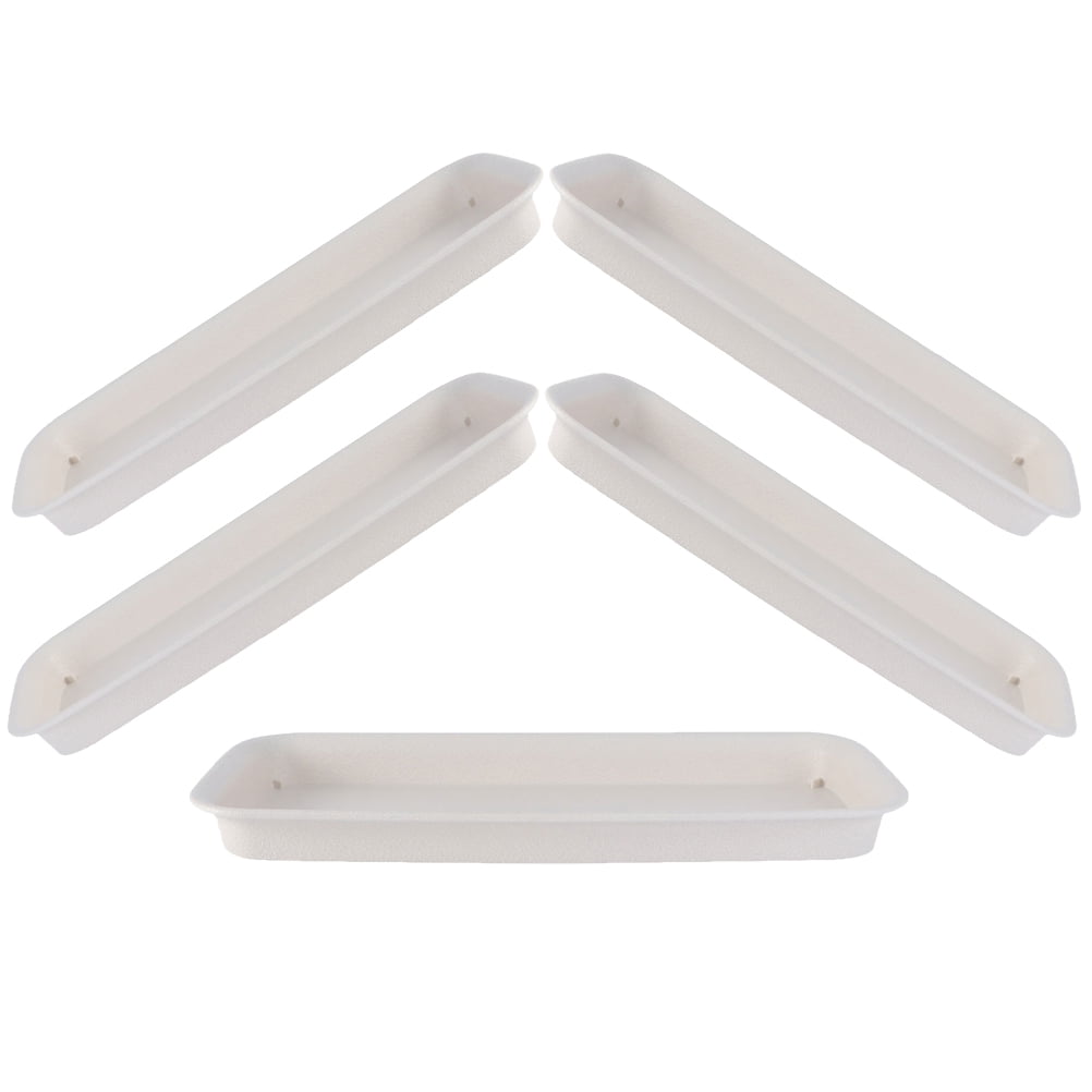 5 Pcs Planter Pot Accessories Windows Sill Tray Drip Household ...