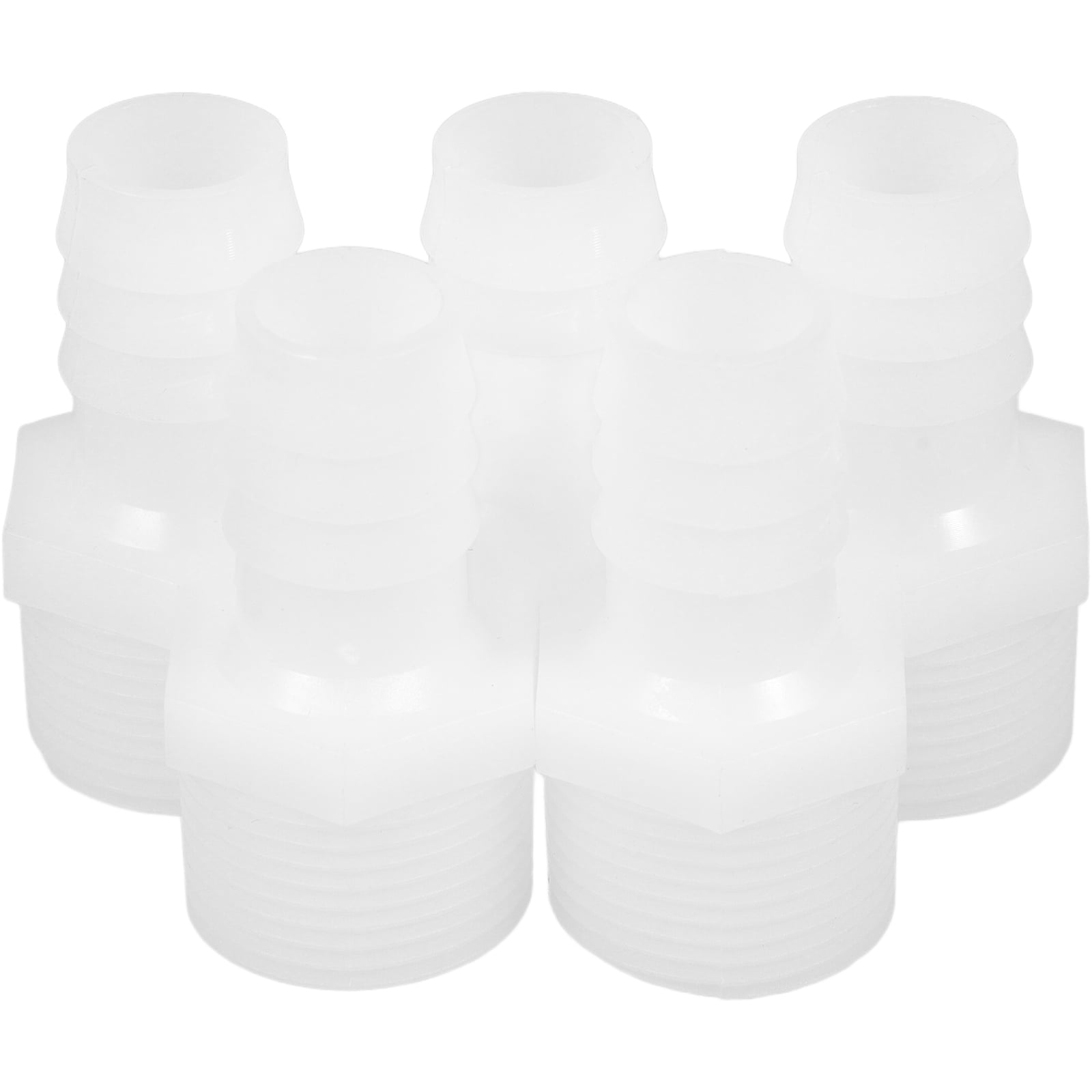 5 Pcs Plastic Connector Plastic Hose Barb Fitting Hose Fitting ...