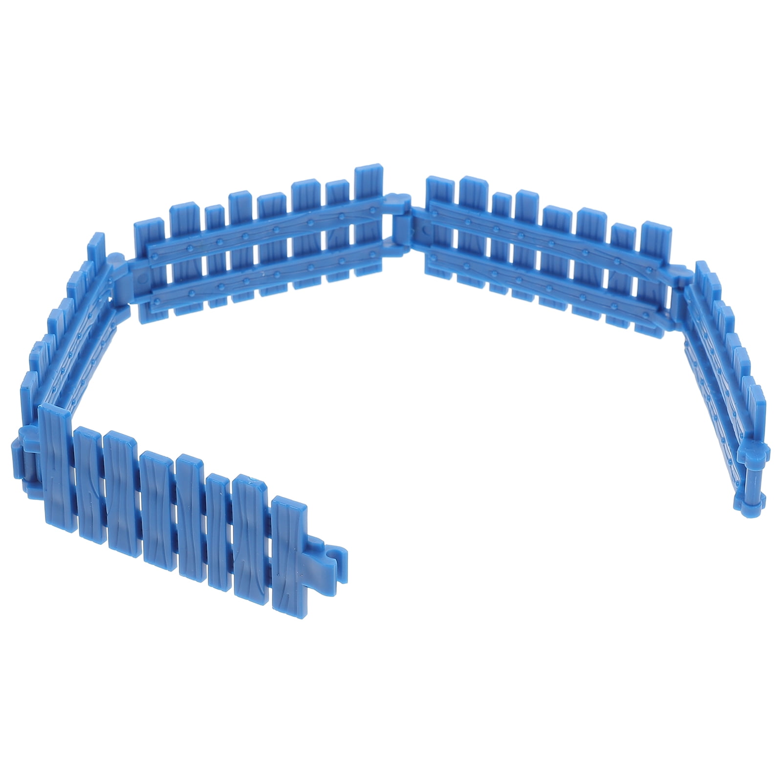 5 Pcs Plastic Fence Border Miniature Fairy Garden Child Blue - Walmart.com