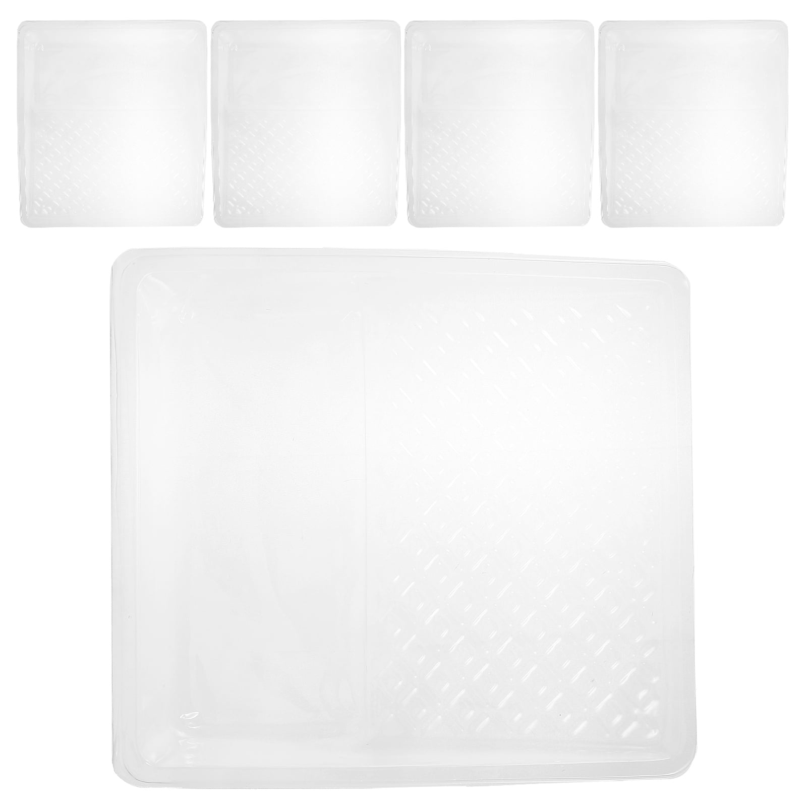 Masteelf 5Pcs Color Switching Transparent Paint Tray Liners for ...