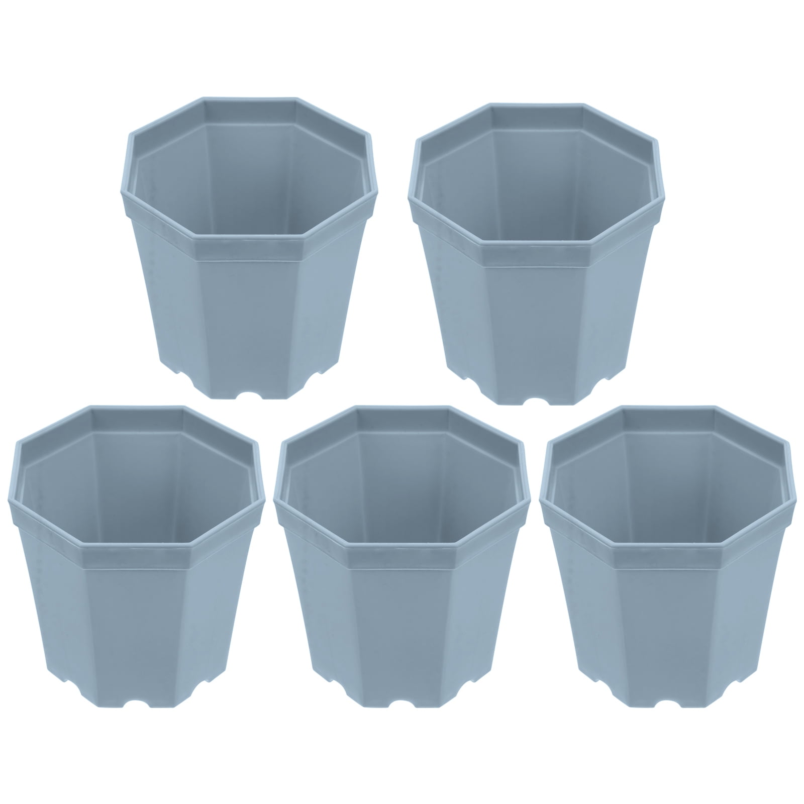 SOPOTUTU Plastic Flowerpot Home Decoration Simple 5pcs - Walmart.com