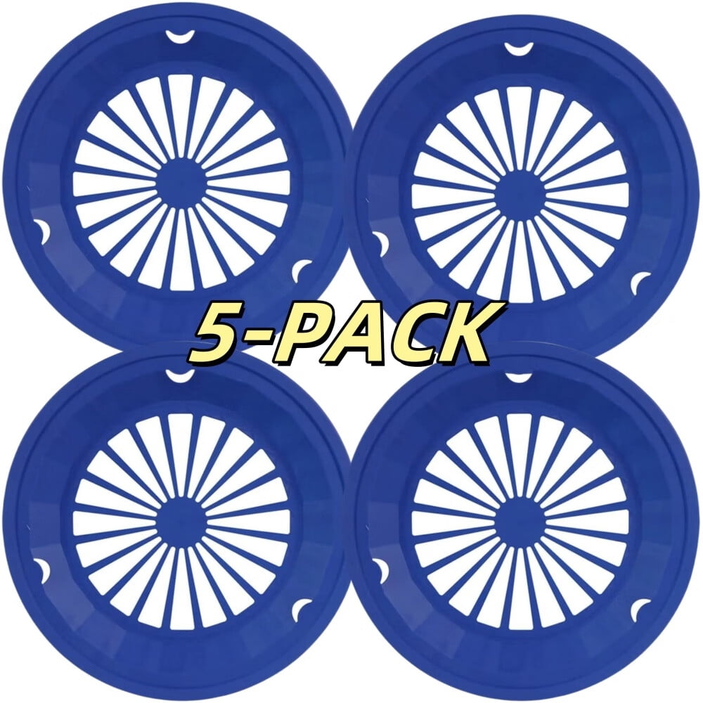 5 Pcs Plastic Paper Plate Holders 10 Inch Reusable Paper Plate Holders ...
