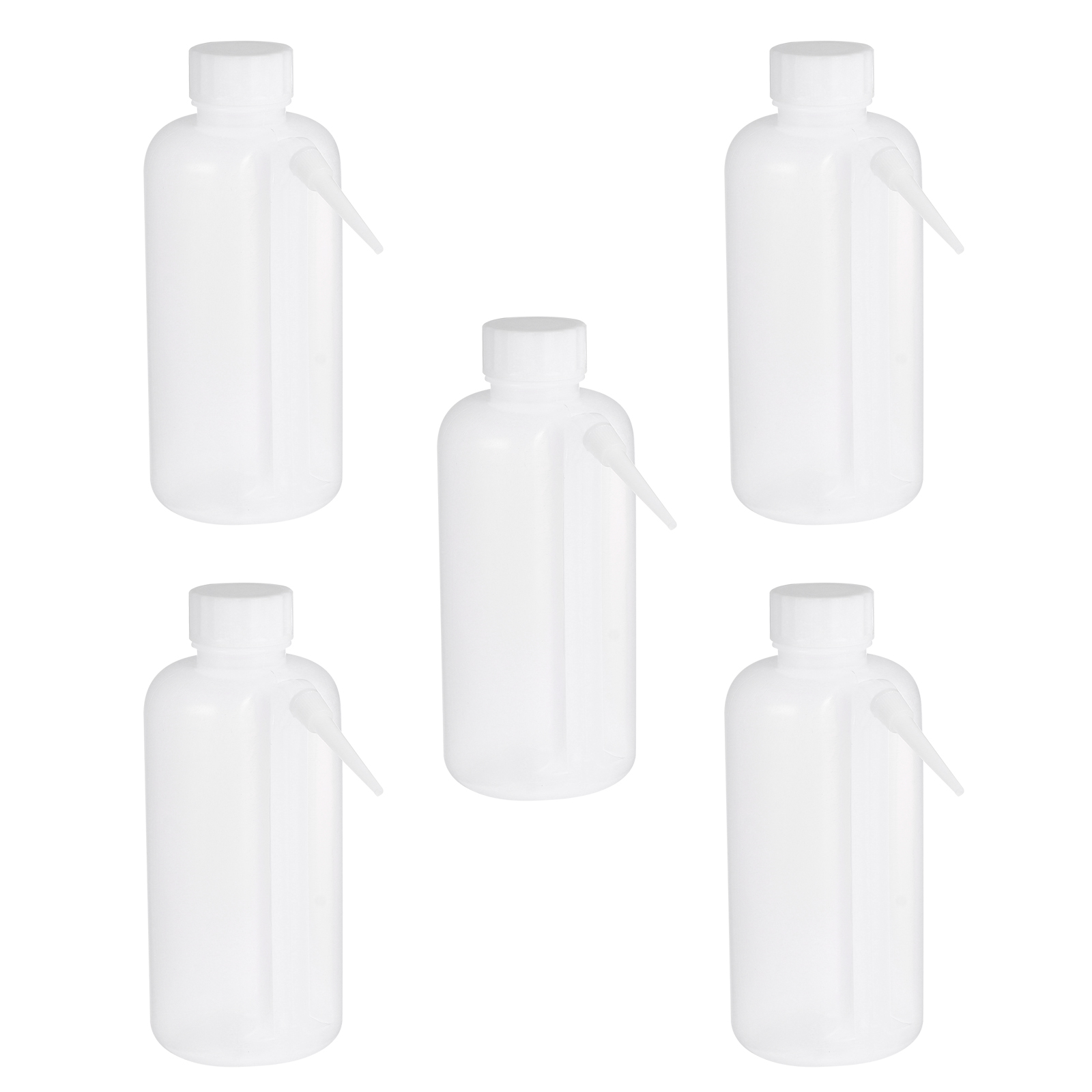5 Pcs Plastic Wash Bottle Label Tattoo Watering Can Tools Squeeze ...