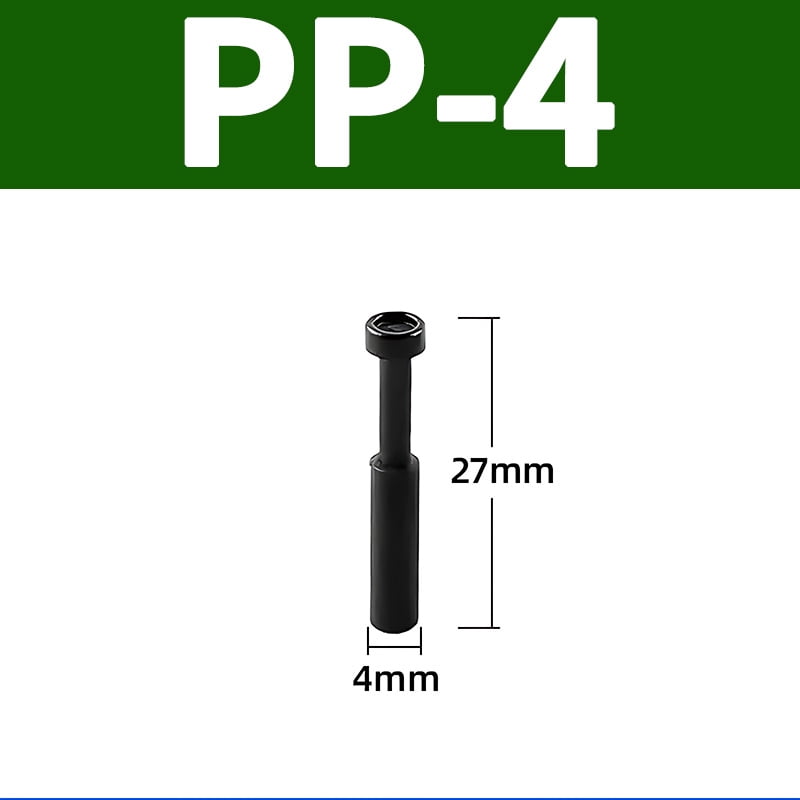 5Pcs Pneumatic Connectors, Plug-in Connectors, Air Connectors. Plastic ...