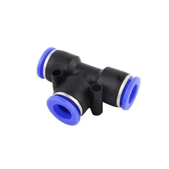 5Pcs Pneumatic Connectors, Plug-in Connectors, Air Connectors. Plastic ...