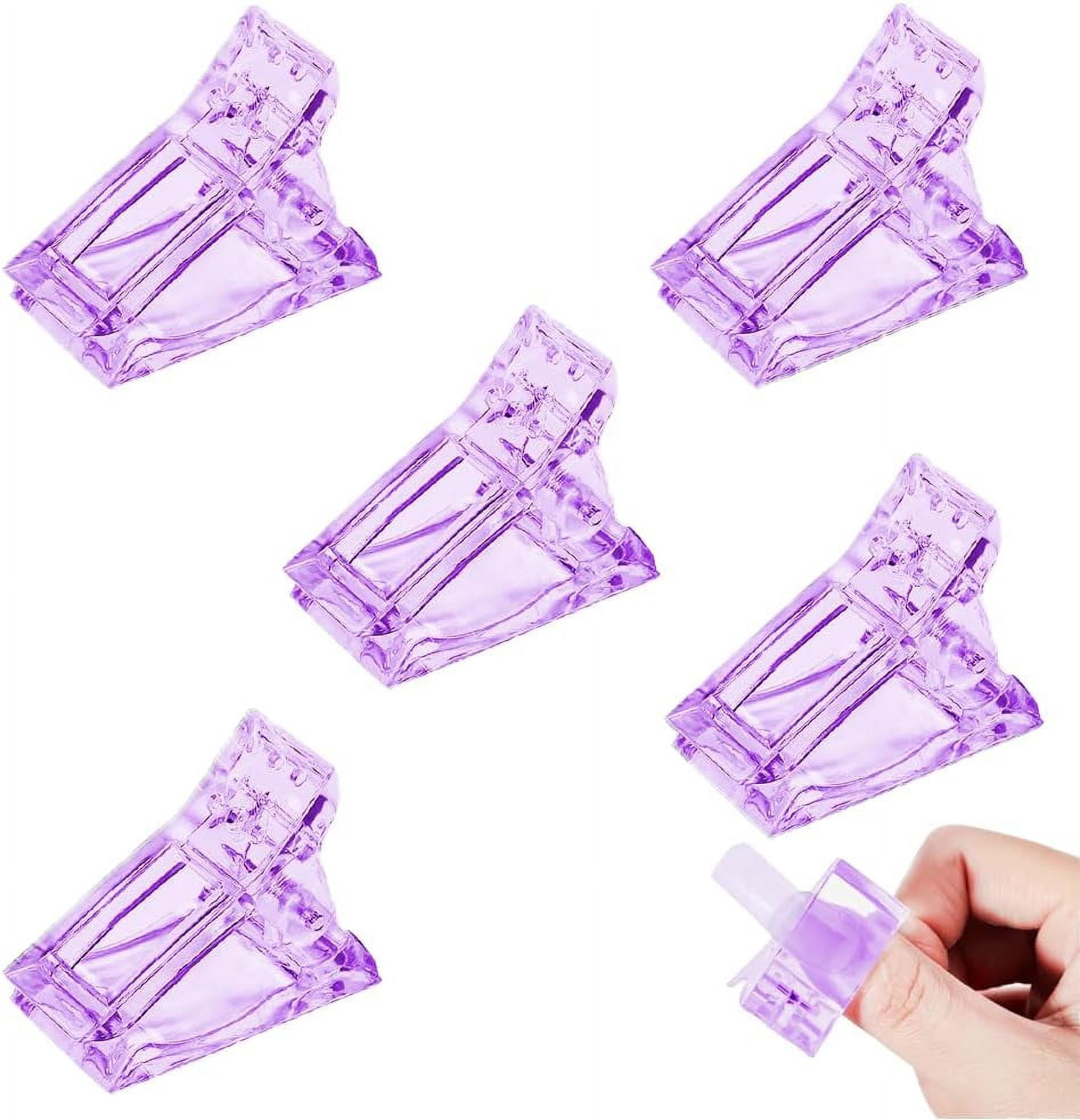5 Pcs Polygel Nail Clips, Nail Tips Clip Transparent Polygel, Quick ...