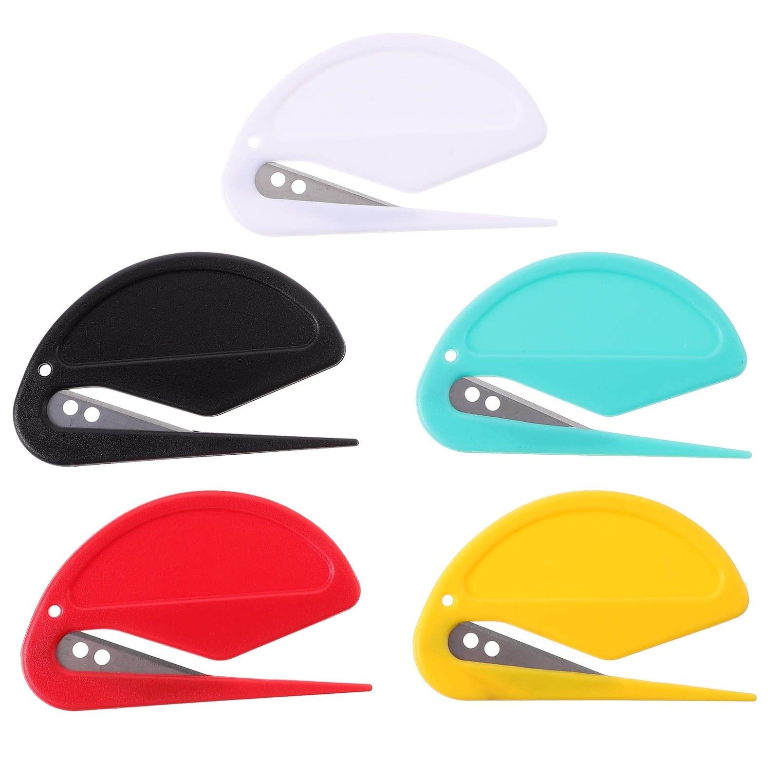 5 Pcs Portable Letter Opener Metal Openers Envelope Mini Paper Cutter ...