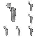 5 Pcs Portable Mini Storage Containers for Toothpicks and Small Items ...