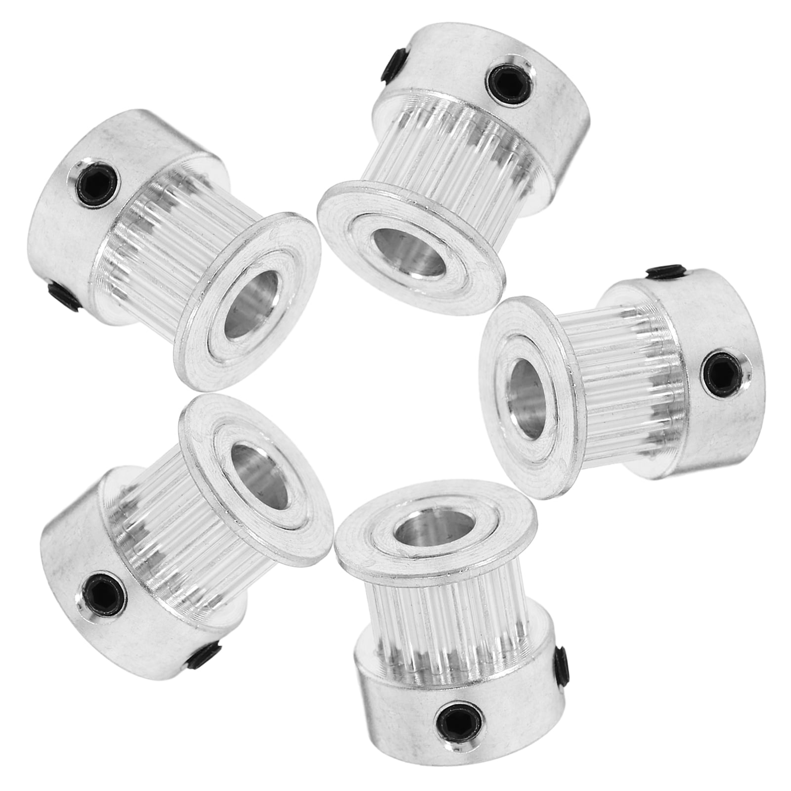5 Pcs Printer Pulley Cnc Milling Machine Part Handle 2GT Timing Belt ...