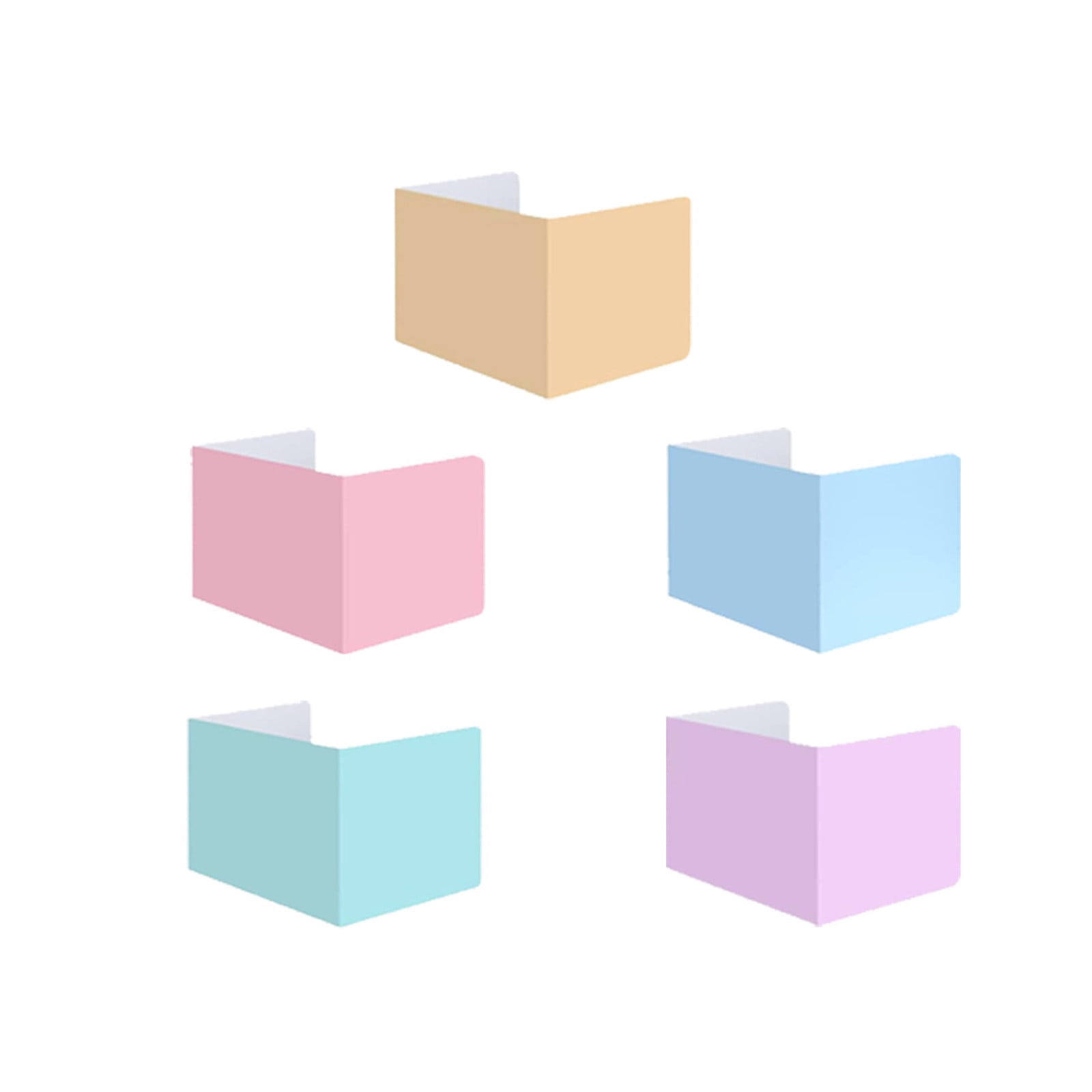 5 Pcs Privacy Folders For Students, Privacy Dividers For Classroom ...