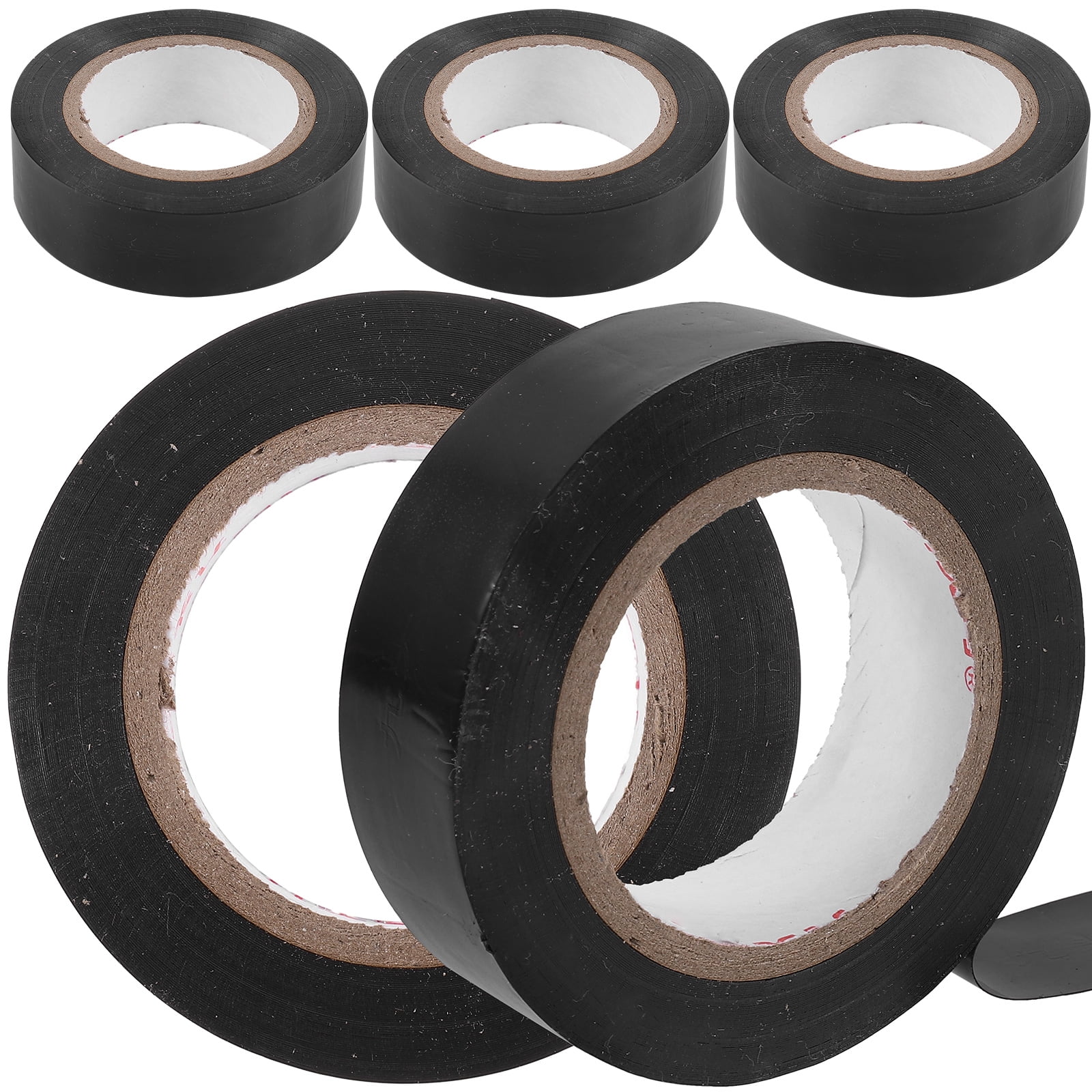HOMEMAXS Black PVC Electrical Tape for Repairing Use Heat Insulated ...