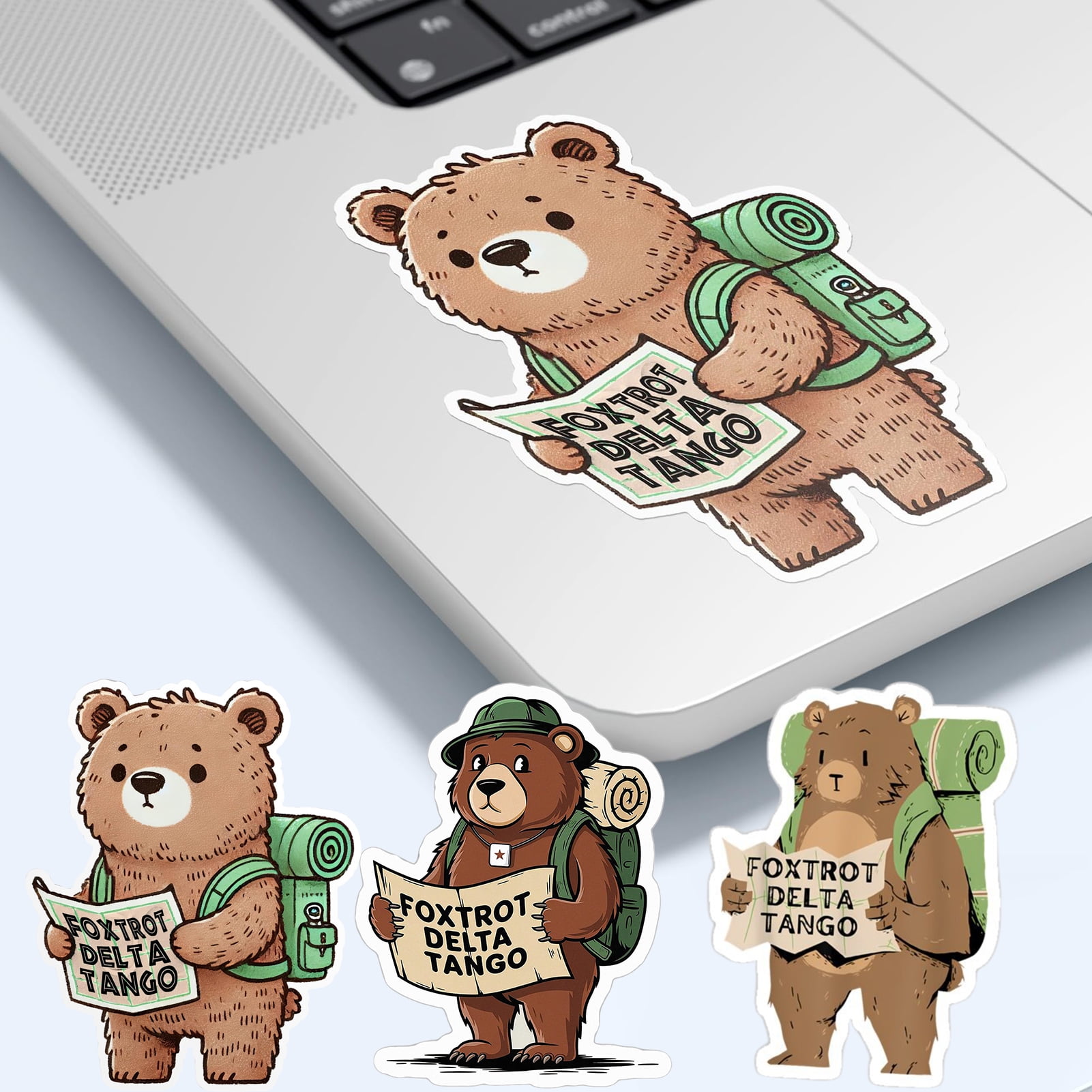 5 Pcs Protect Our National Parks Sticker Paper Bear Decals for Water ...