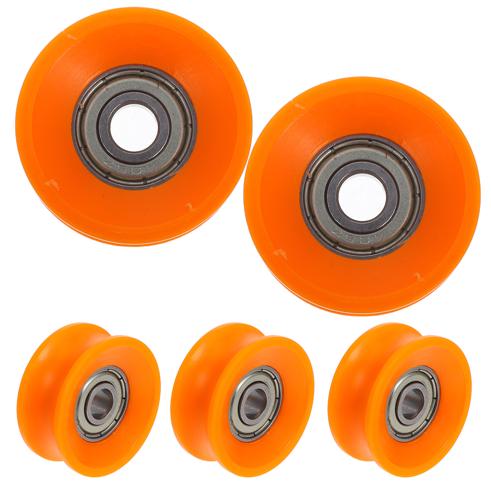 WASHWEPE 5Pcs Sliding Door Pulley Wheel for Furniture and Cabinets ...