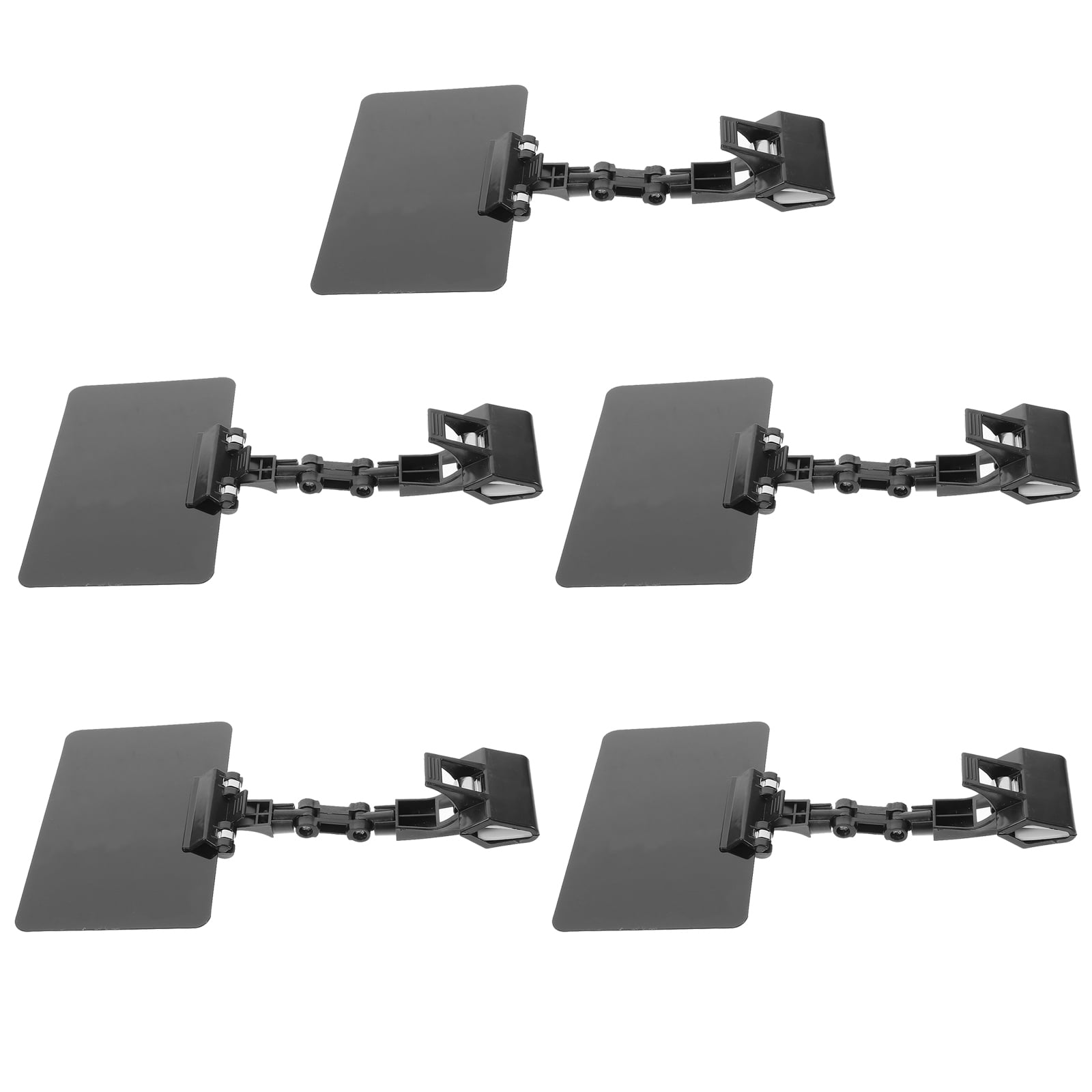 5 Pcs Pvc Price Tag Poster Stand Label Rack Supermarket Board Emblems ...