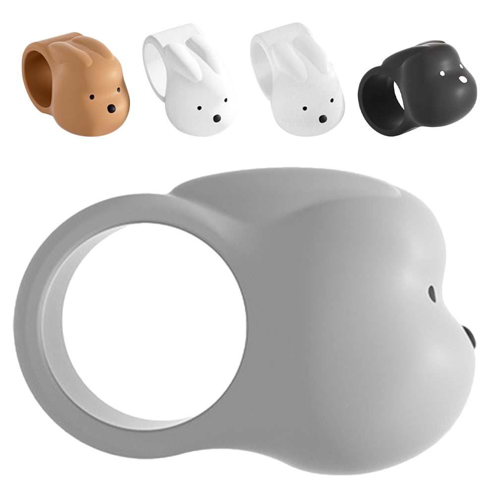 5 Pcs Cartoon Rabbit Door Knob Pads Soft Silicone Anti-Collision ...