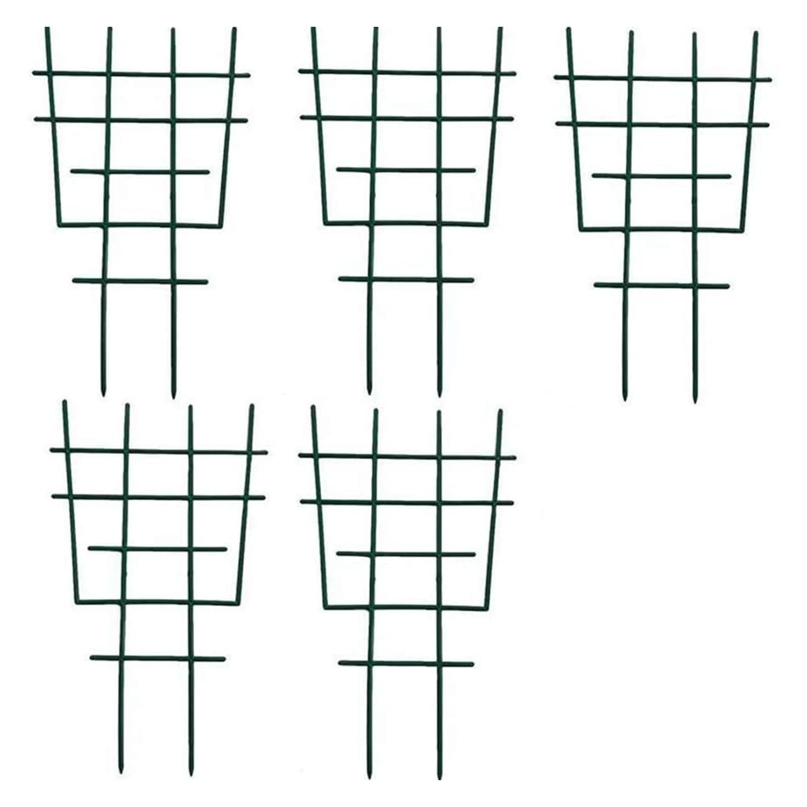 5 Pcs Rack Expandable Multi-layered Grid Plastic Green Plant Climbing ...