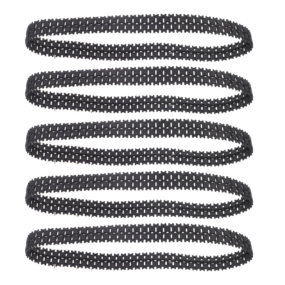 5 Pcs Remote Control Car Track Car Models Rubber Tank Track Robot Tank ...