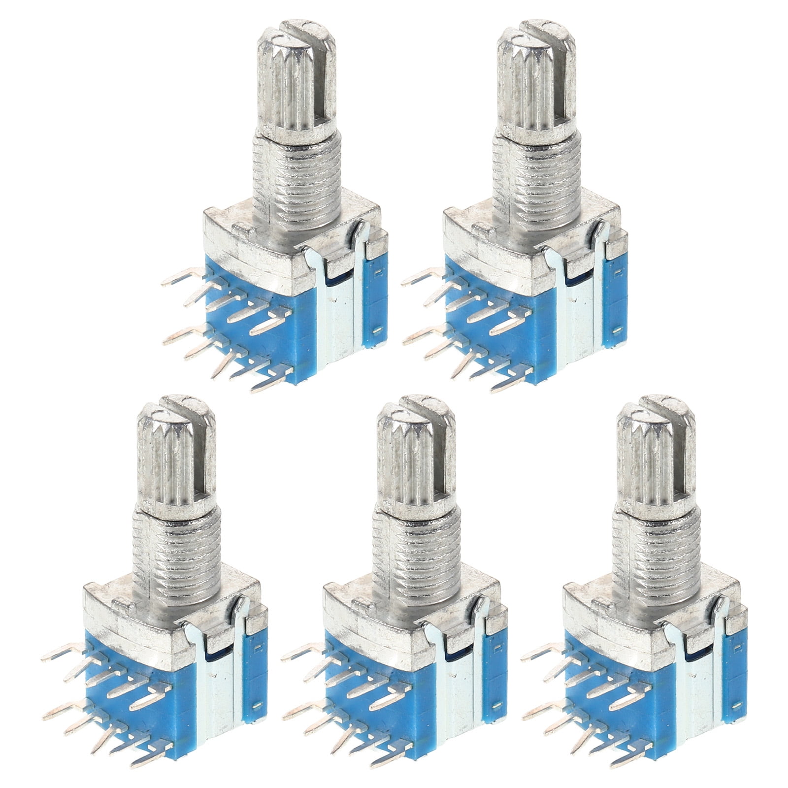 5 Pcs Replacement Encoder Easy-install Digital Potentiometers Blue ...