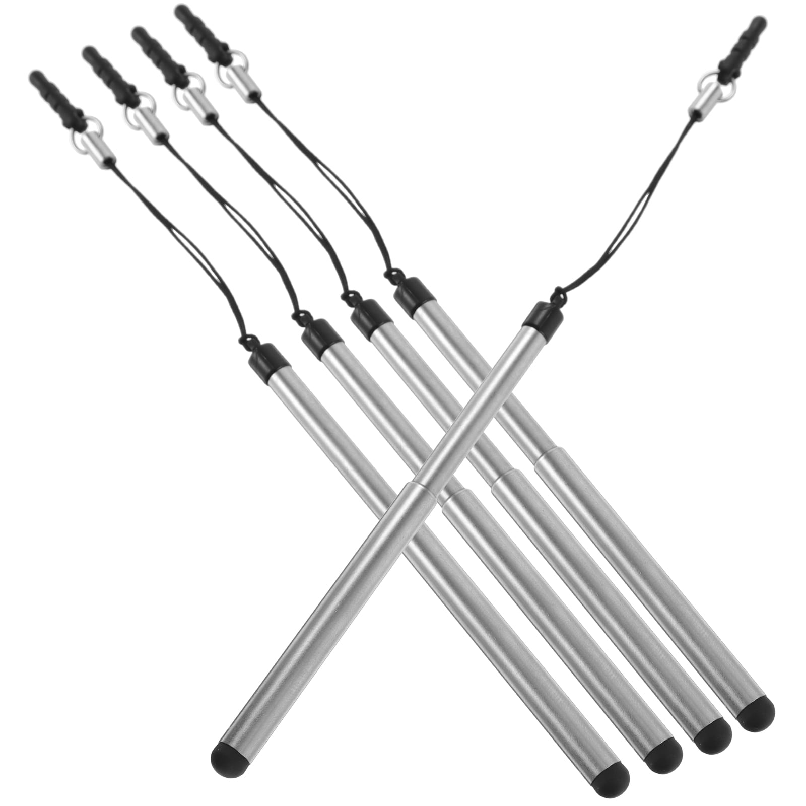 5 Pcs Retractable Stylus Computer Pen Screen Metal Pens for Touch ...