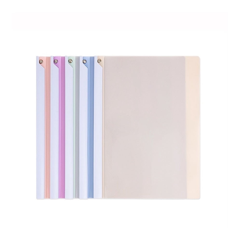 5 Pcs Rotating Trolley Folder Multi-Use A4 Loose-leaf Binder ...