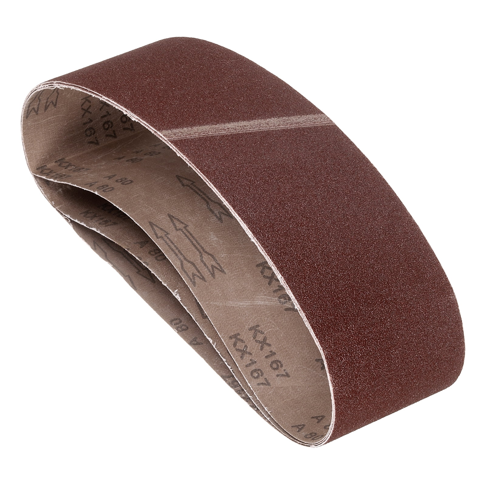 5 Pcs Sanding Belts 6 x 48 Inch 80 Grit Aluminum Oxide Abrasive ...