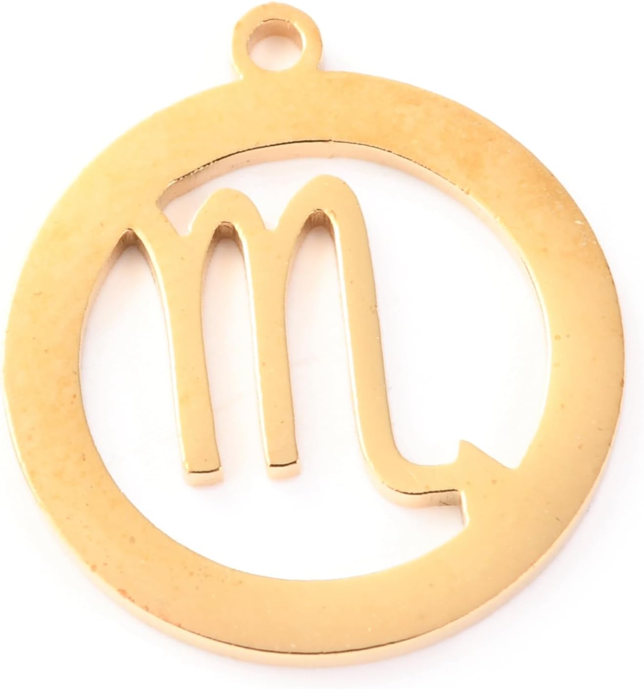 5 Pcs Scorpio Pendant Charms 304 Stainless Steel Pendants Constellation ...