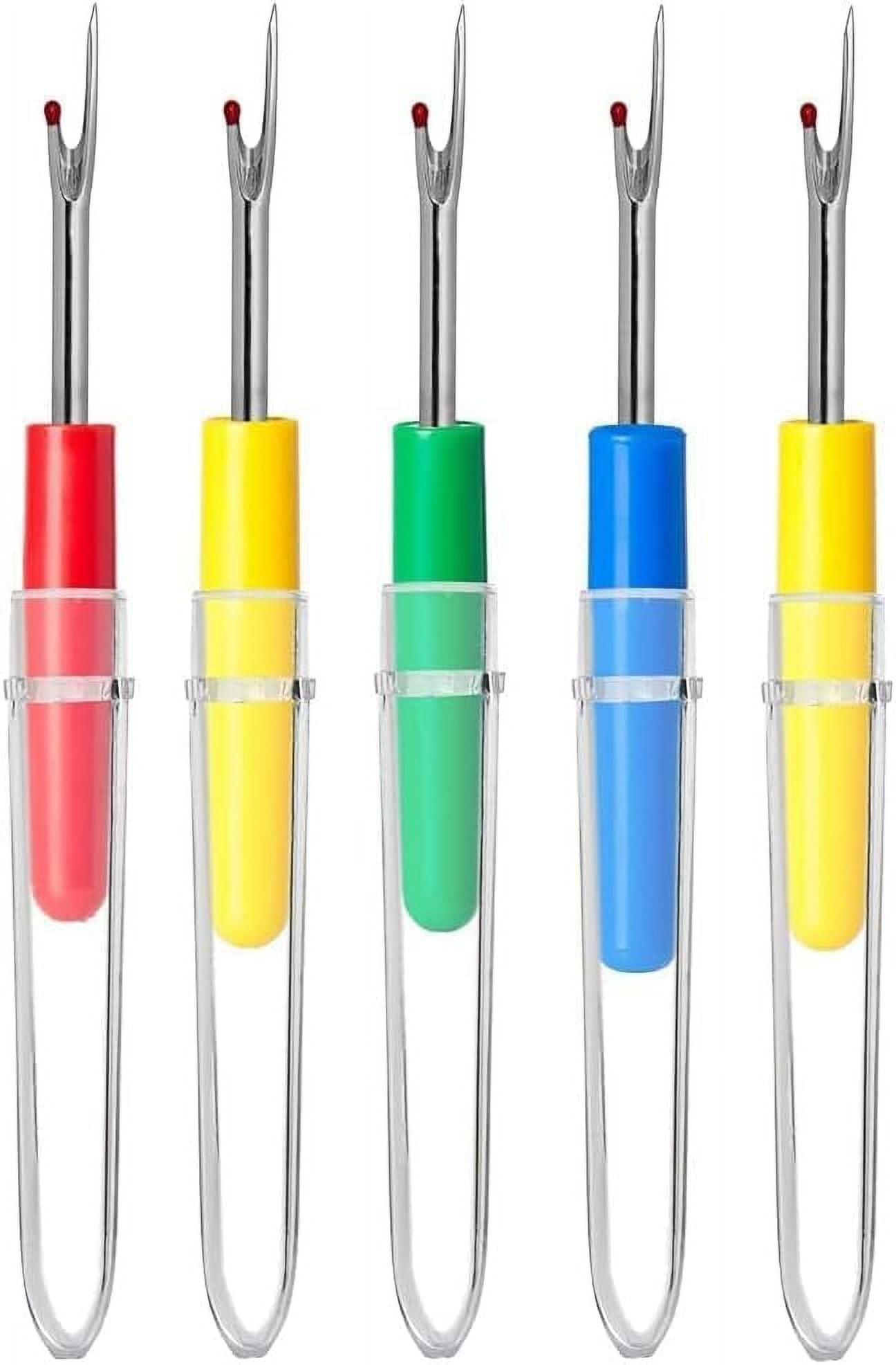 5 Pcs Seam Rippers for Sewing, Stitch Thread Unpicker for Quick Unpick ...