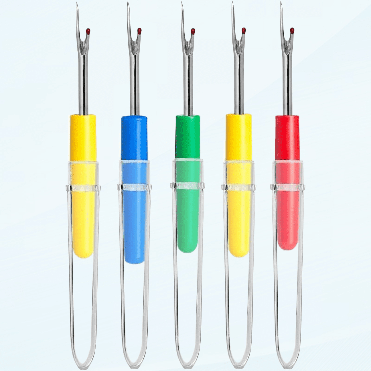 5 Pcs Seam Rippers for Sewing, Stitch Thread Unpicker for Quick Unpick ...