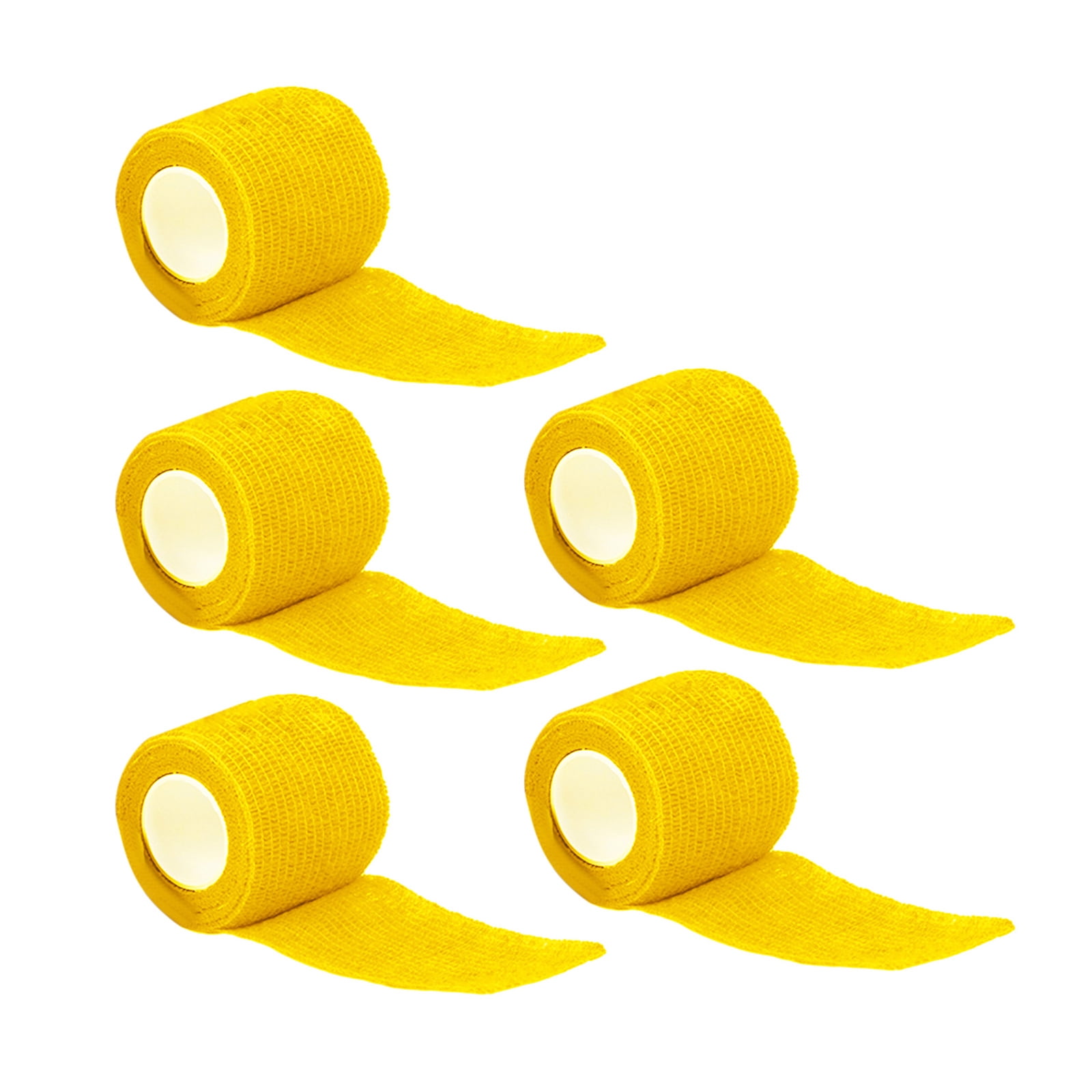 5 Pcs Self-Adherent Tape Elastic Cohesive Bandage Non-Woven Bandage ...