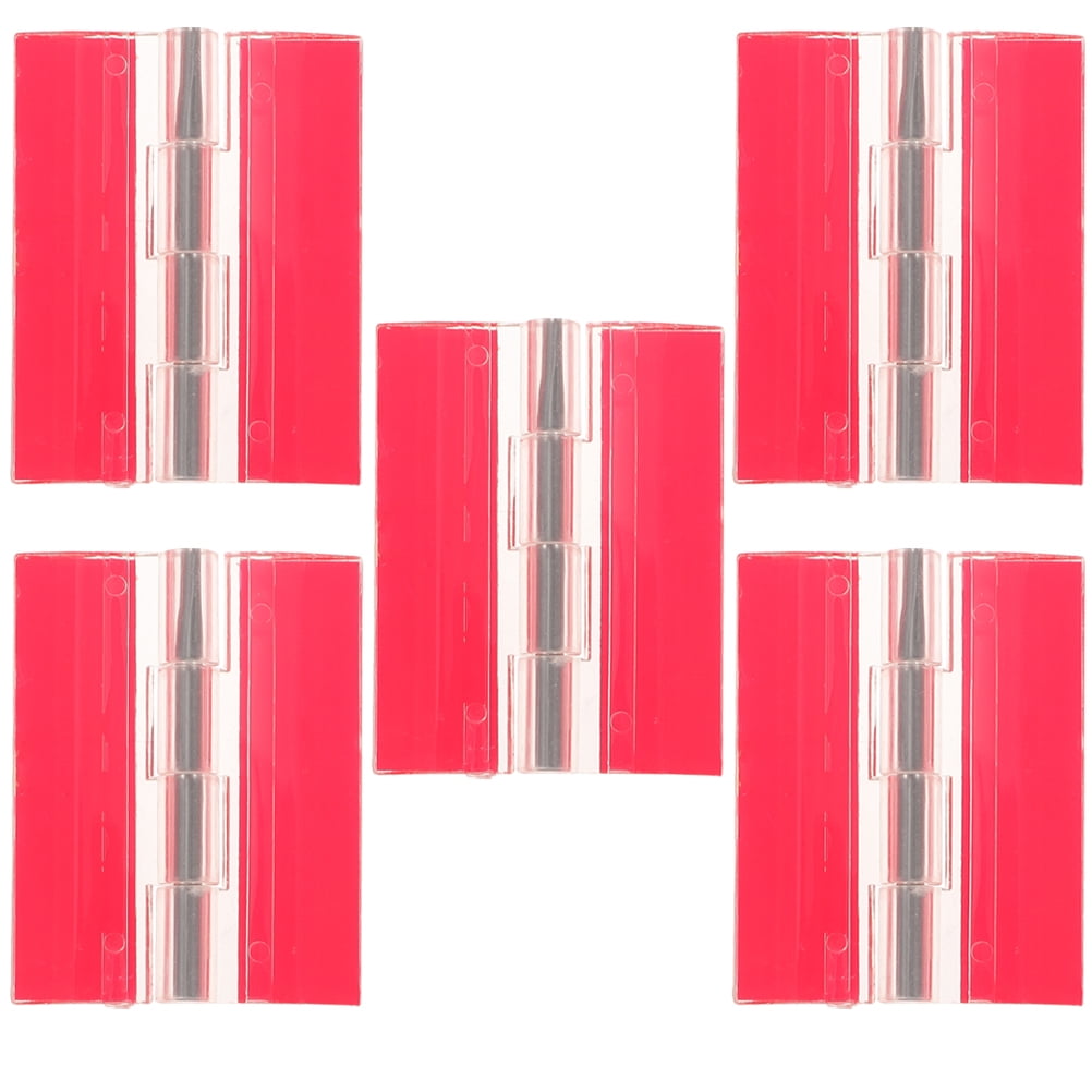 5 Pcs Self-adhesive Hinge Acrylic Hinges Self-adhesive Design Hinges ...