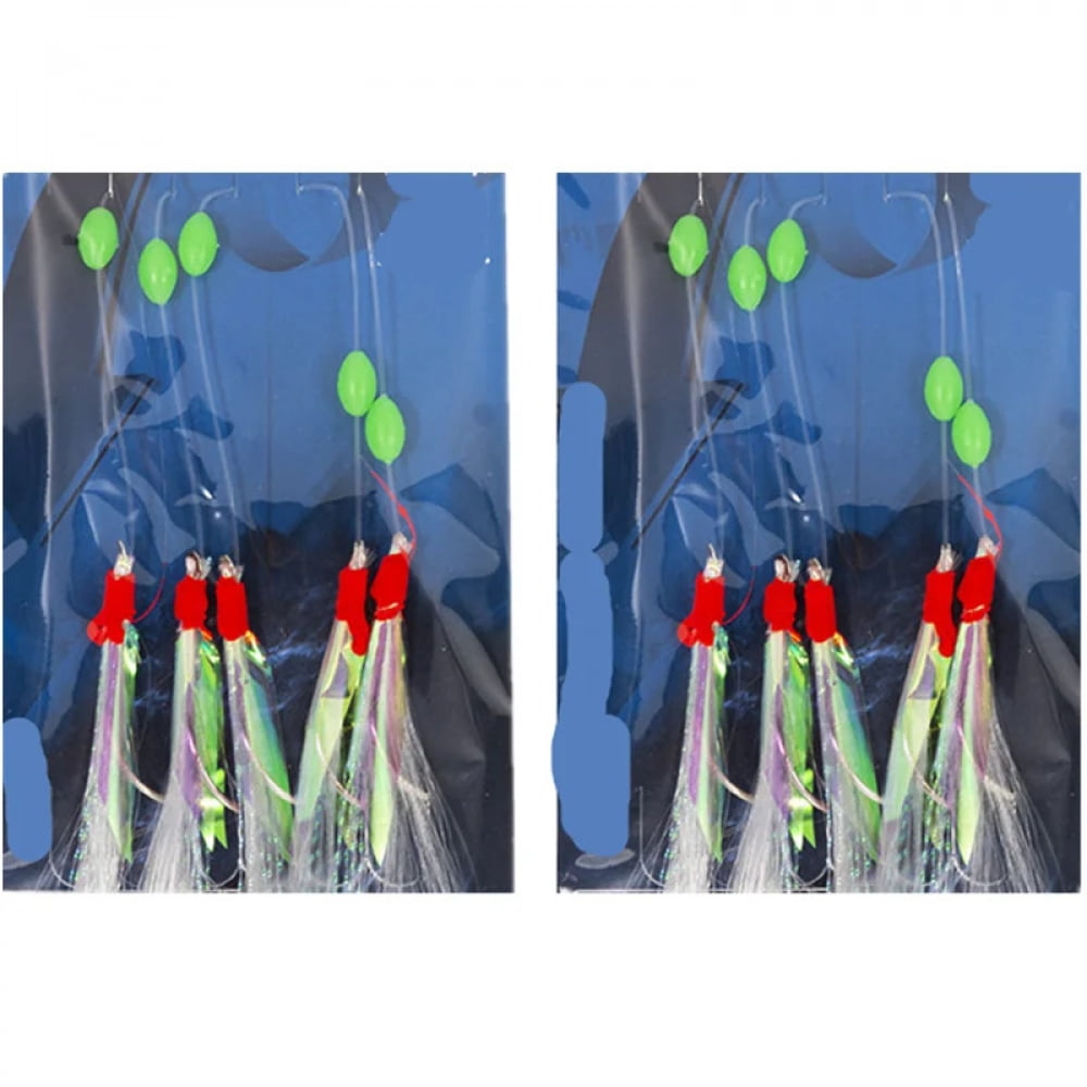 5 Pcs/Set Multi-Color Soft Silverskin Fishing Lure Set Imitation Fish ...