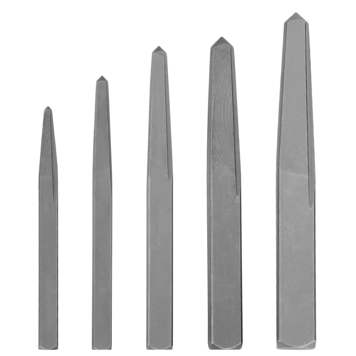 5 Pcs/ Set Straight Fluted Screw Extractor Drill Square Easy Out ...