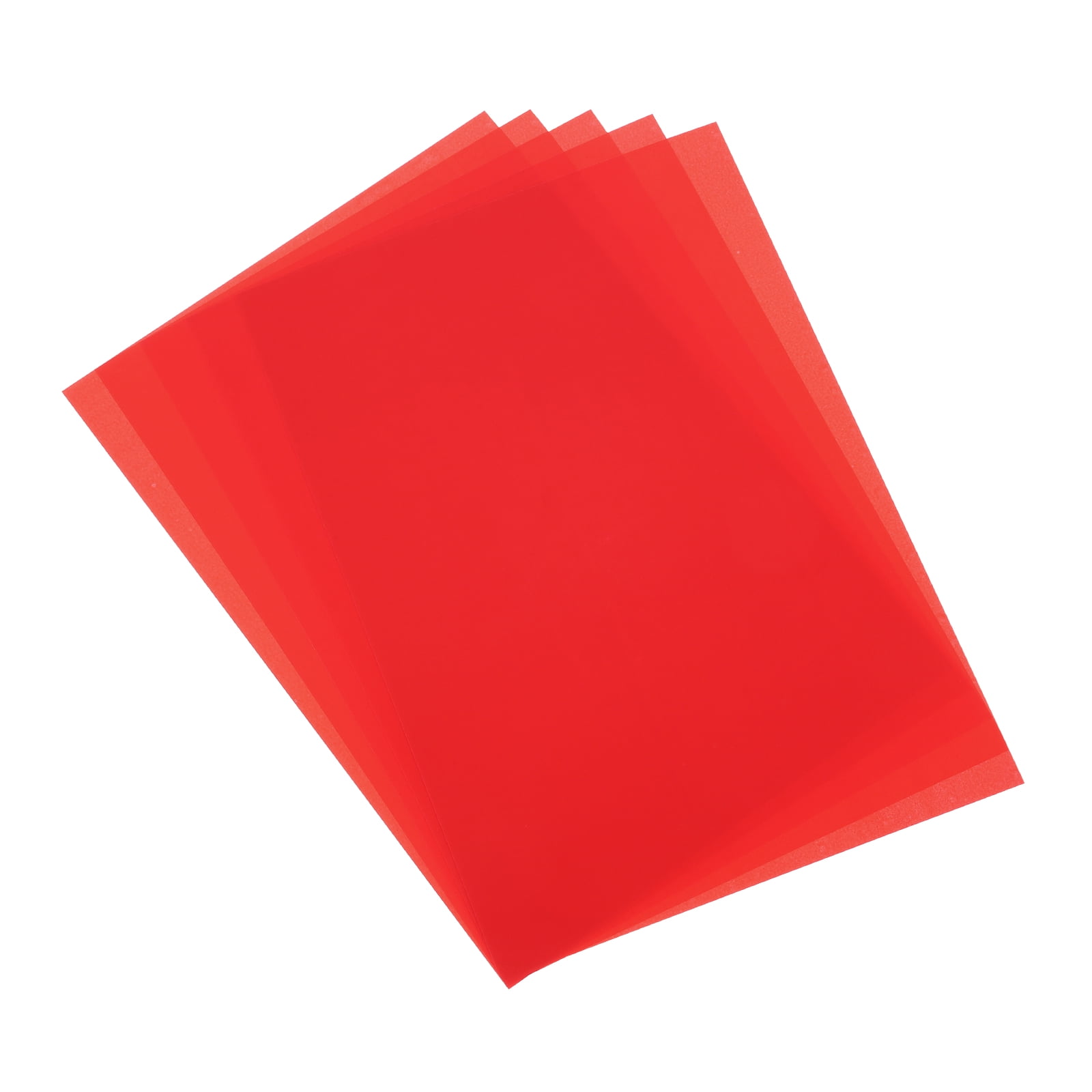 5 Pcs Shrink Plastic Sheets, 8x12 Inch Shrink Films Paper, Red ...