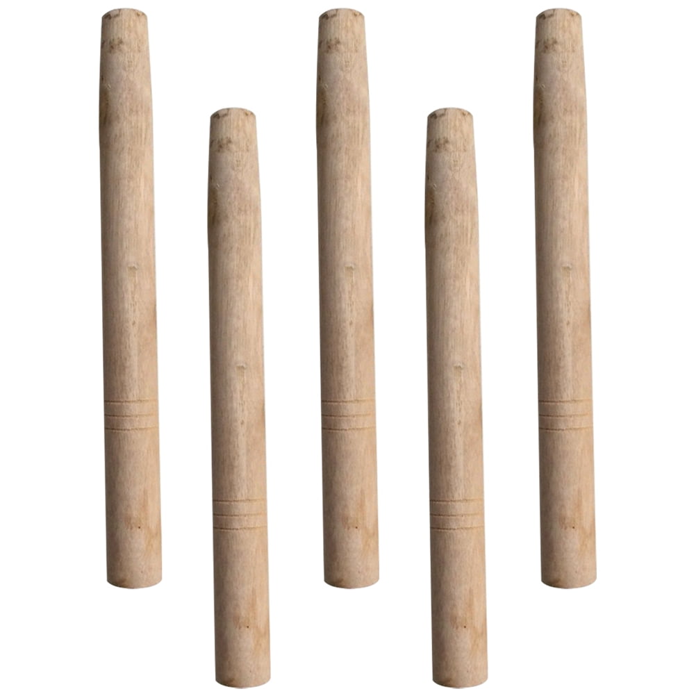 5 Pcs Sickle Wooden Handle An Fittings Farm Tool Hammer Handle ...
