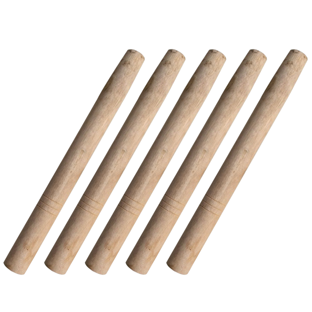 5 Pcs Sickles Spatchula Solid Wood Spatula Handle Scoop Shovel Tool ...