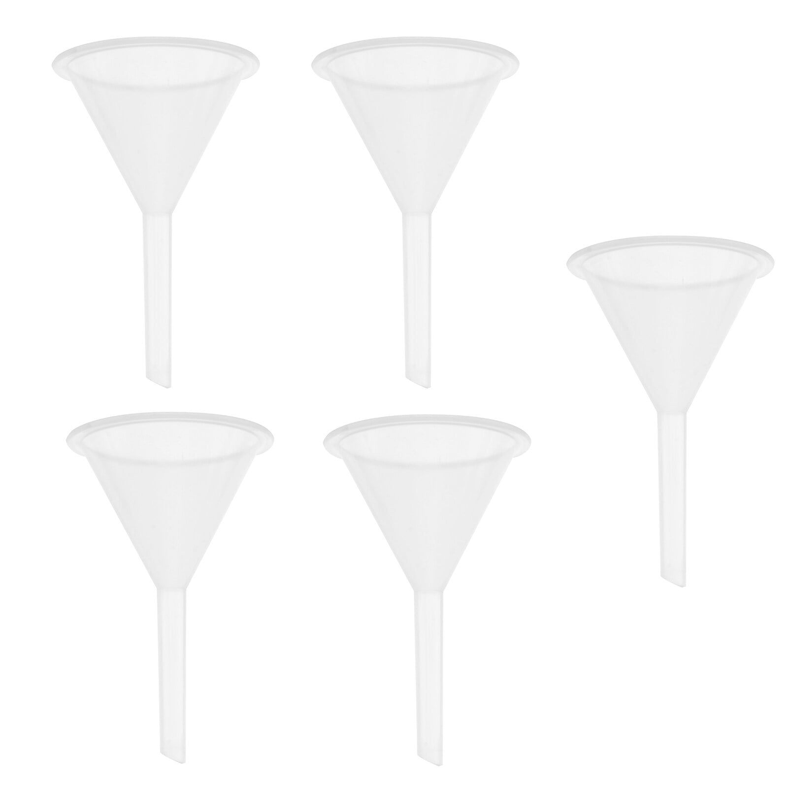 5 Pcs Small Funnel Water Transmission Fluid Miniature Funnels for ...