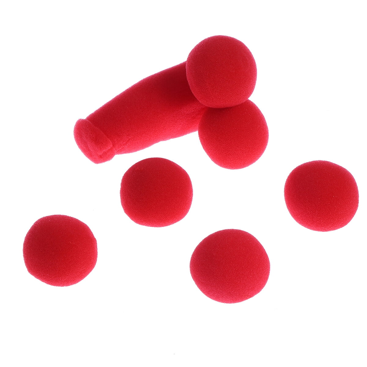 5 Pcs Small Sponge with 4 Red Sponge Balls Funny Stage Prop Tricks Toys ...