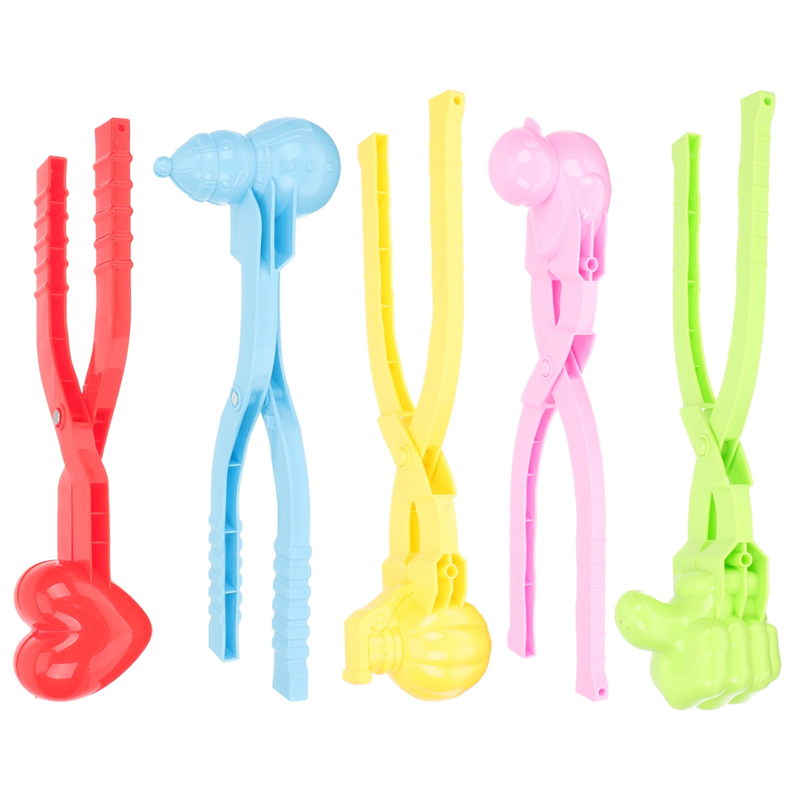 5 Pcs Snowball Makers Toy Snowballs Tubes for Sledding Heavy Duty Child ...
