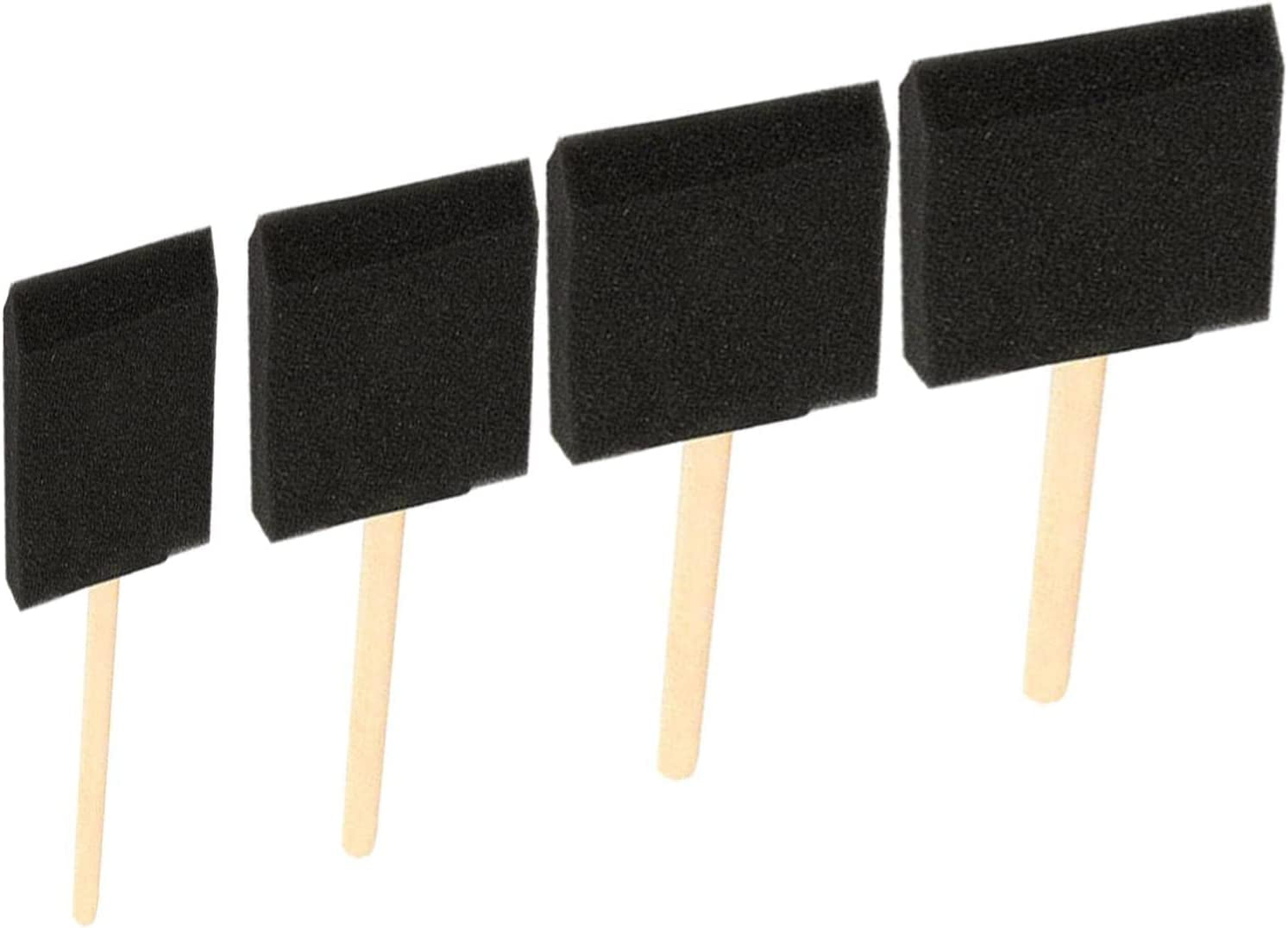 5 Pcs Sponge Brushes for Painting - Foam Paint Brushes Set of 4,Foam ...