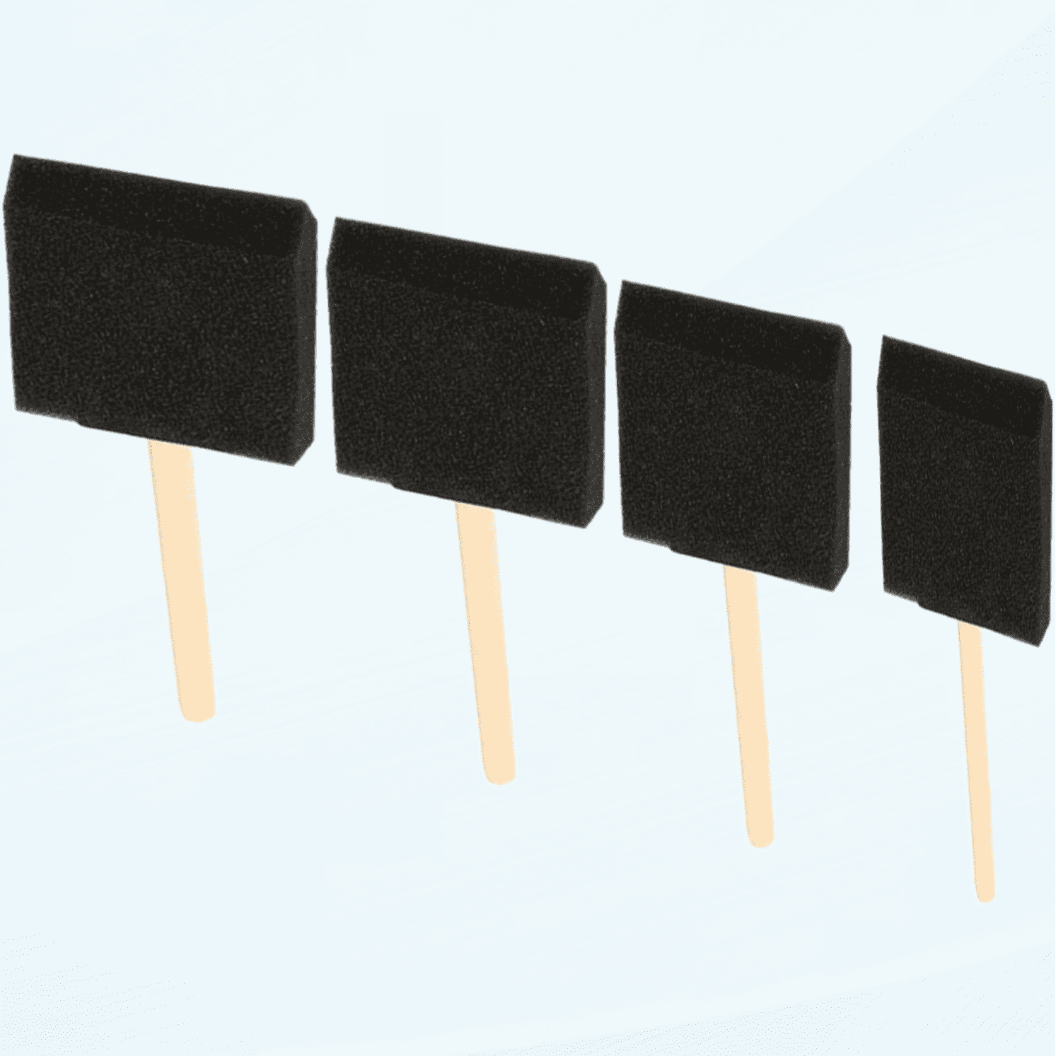 5 Pcs Sponge Brushes for Painting - Foam Paint Brushes Set of 4,Foam Brushes, Foam Brushes for ...