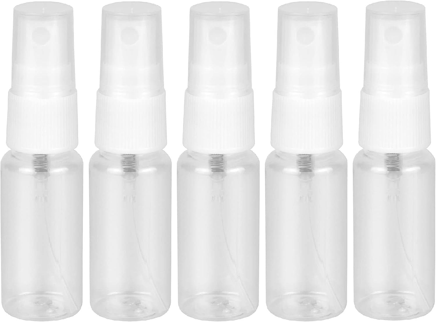 5 Pcs Spray Bottles, 50ML Clear Empty Refillable Atomiser, Mist Sprayer ...