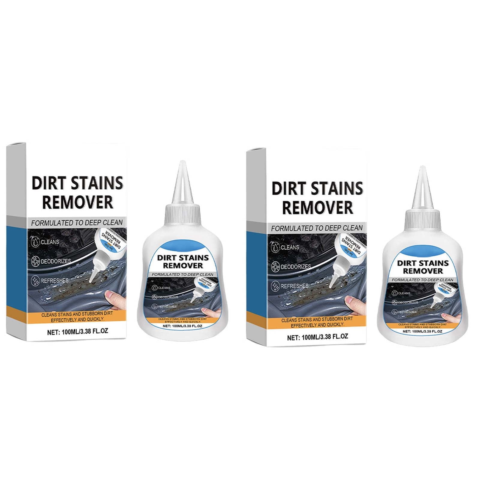 5 Pcs Stain Removal Gel Cleaner - Multi-Purpose Strong Degreaser for ...