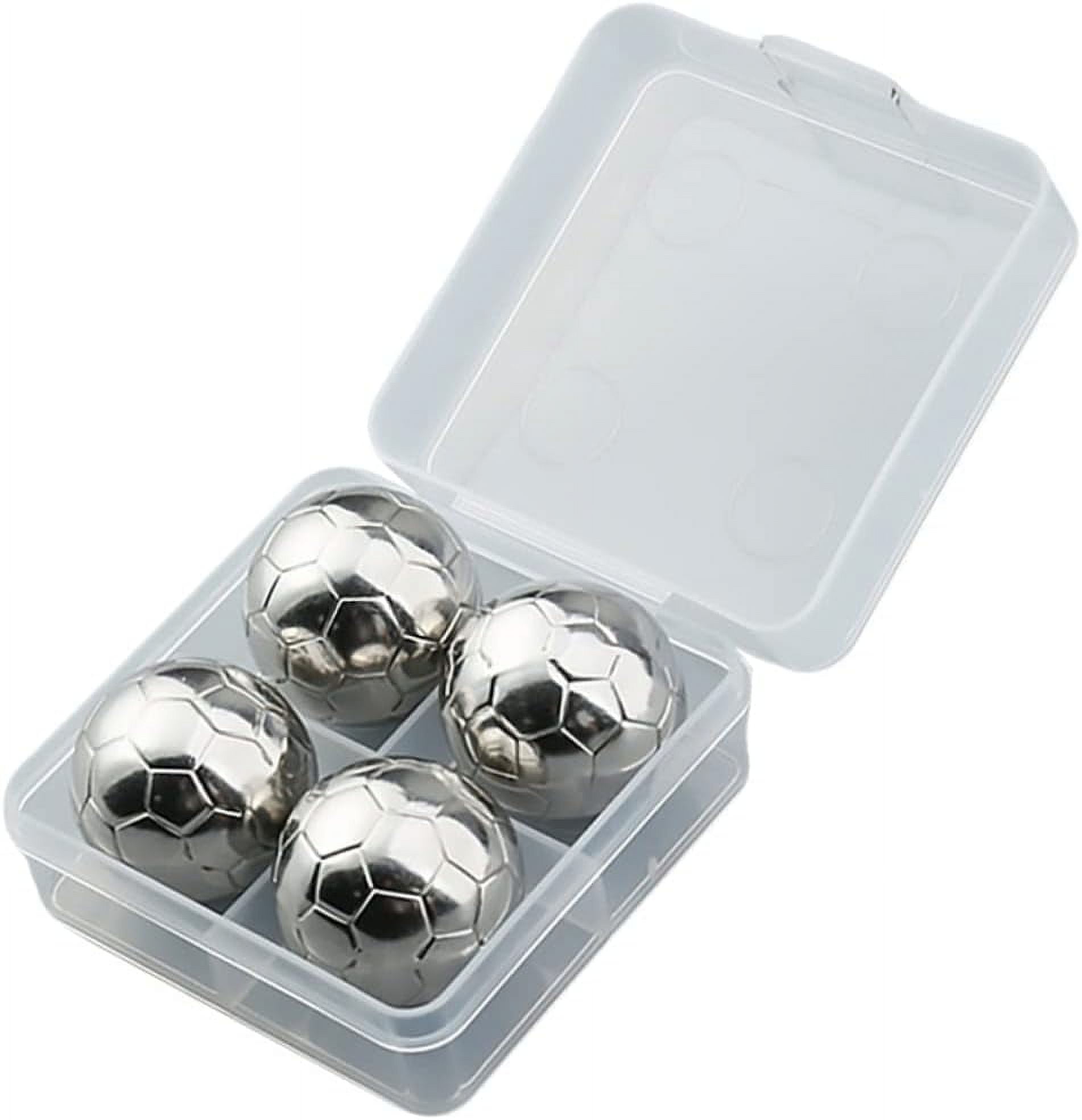 5 Pcs Stainless Steel Ice Pellets Round Ice Cubes Ice Chest Cooler ...
