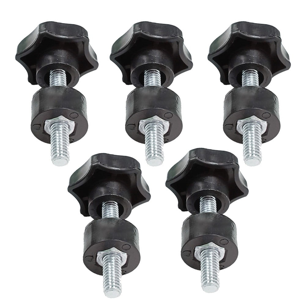 5 Pcs Star Shape Thread Clamping Handle Bolt Bakelite Hand Knob Tighten ...