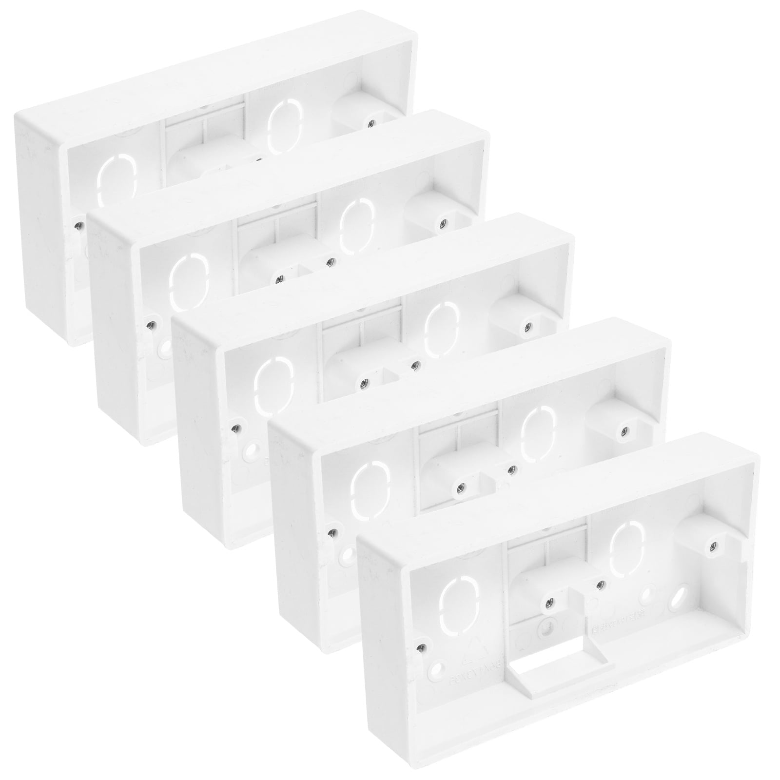 5 Pcs Sticker Hub Cover Surface Mounted Socket Panel - Walmart.com
